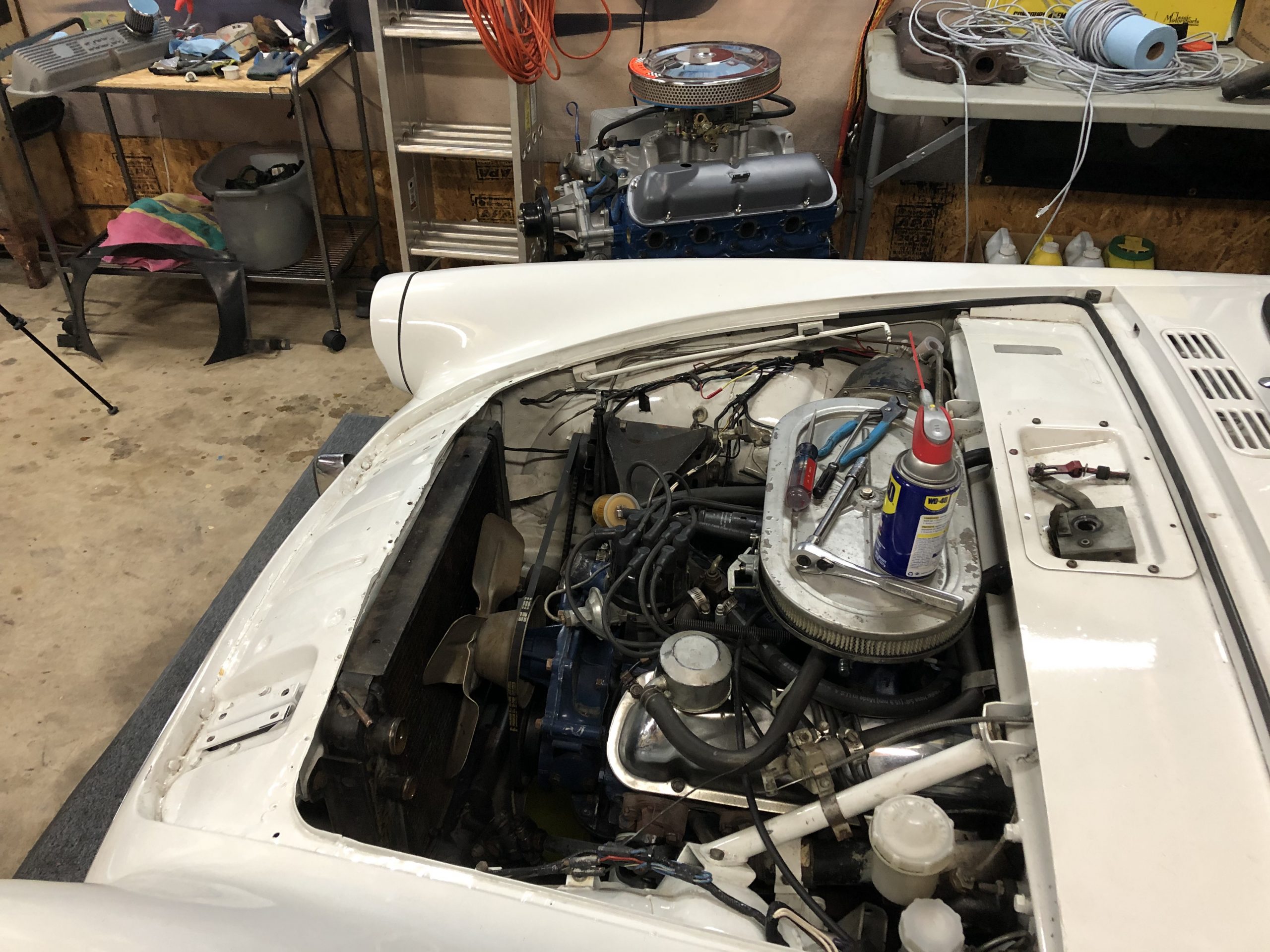 Ford 289 HiPo V-8 engine swap project | Brad the Sunbeam Tiger king ...