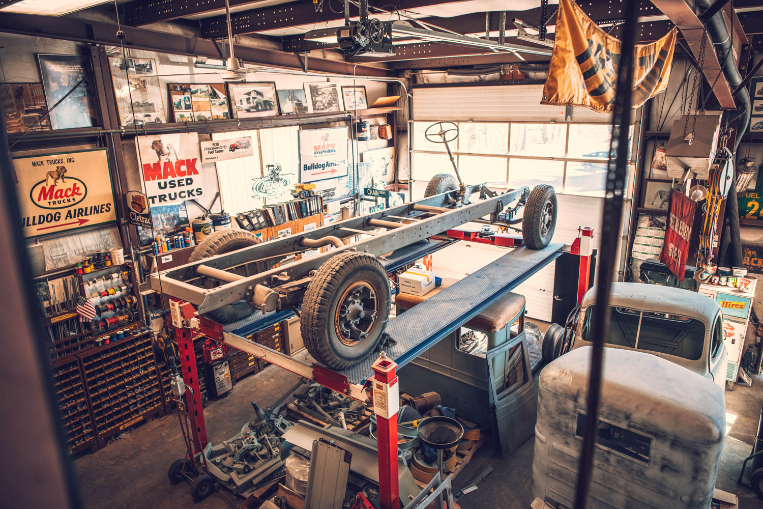 Think your project is big? This shop takes on Mack trucks - Hagerty Media