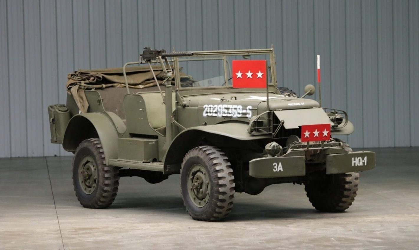 Gen. Patton’s U.S. Army Dodge could command big bucks—especially if it ...