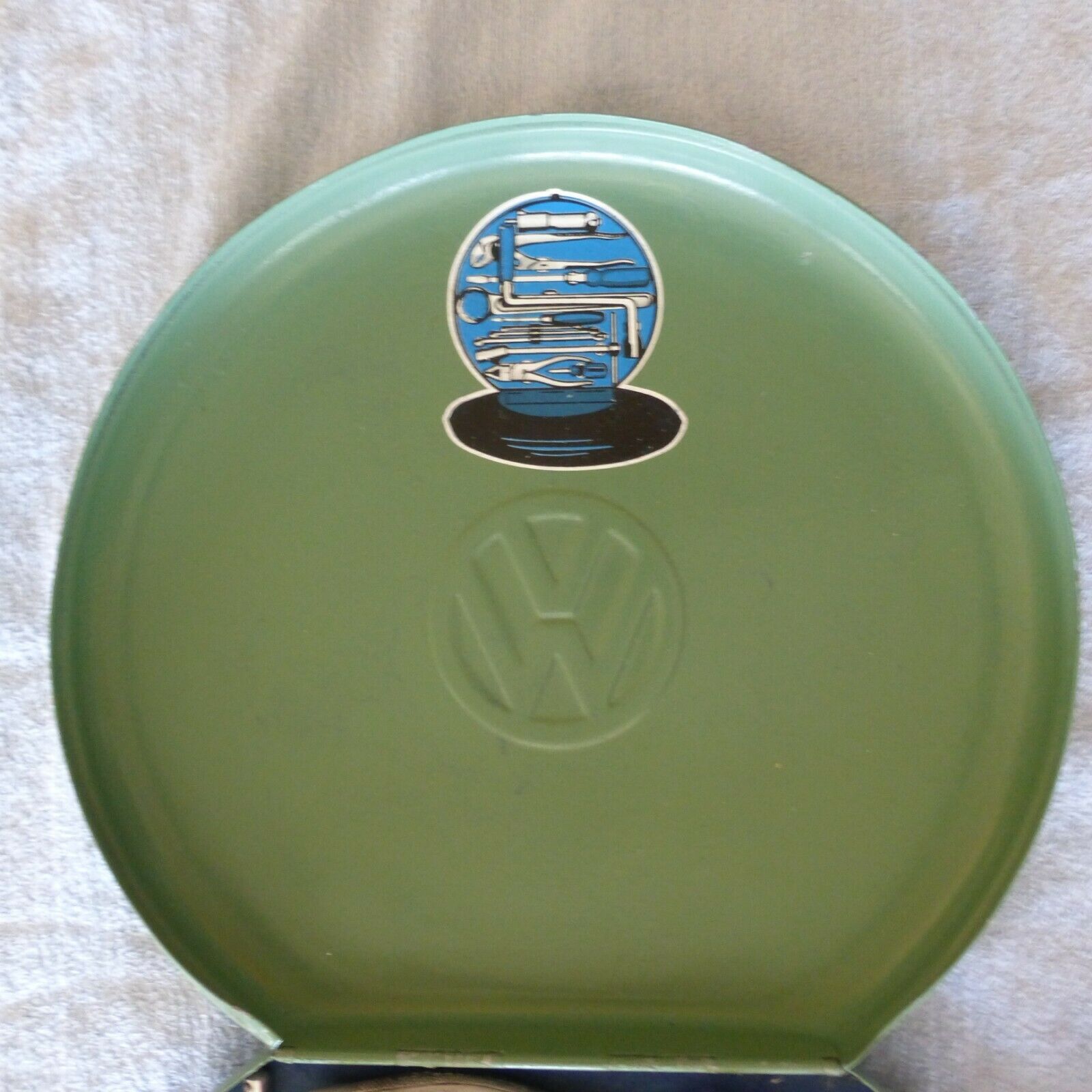 This toolkit is, literally, a perfect fit for your vintage VW Beetle ...