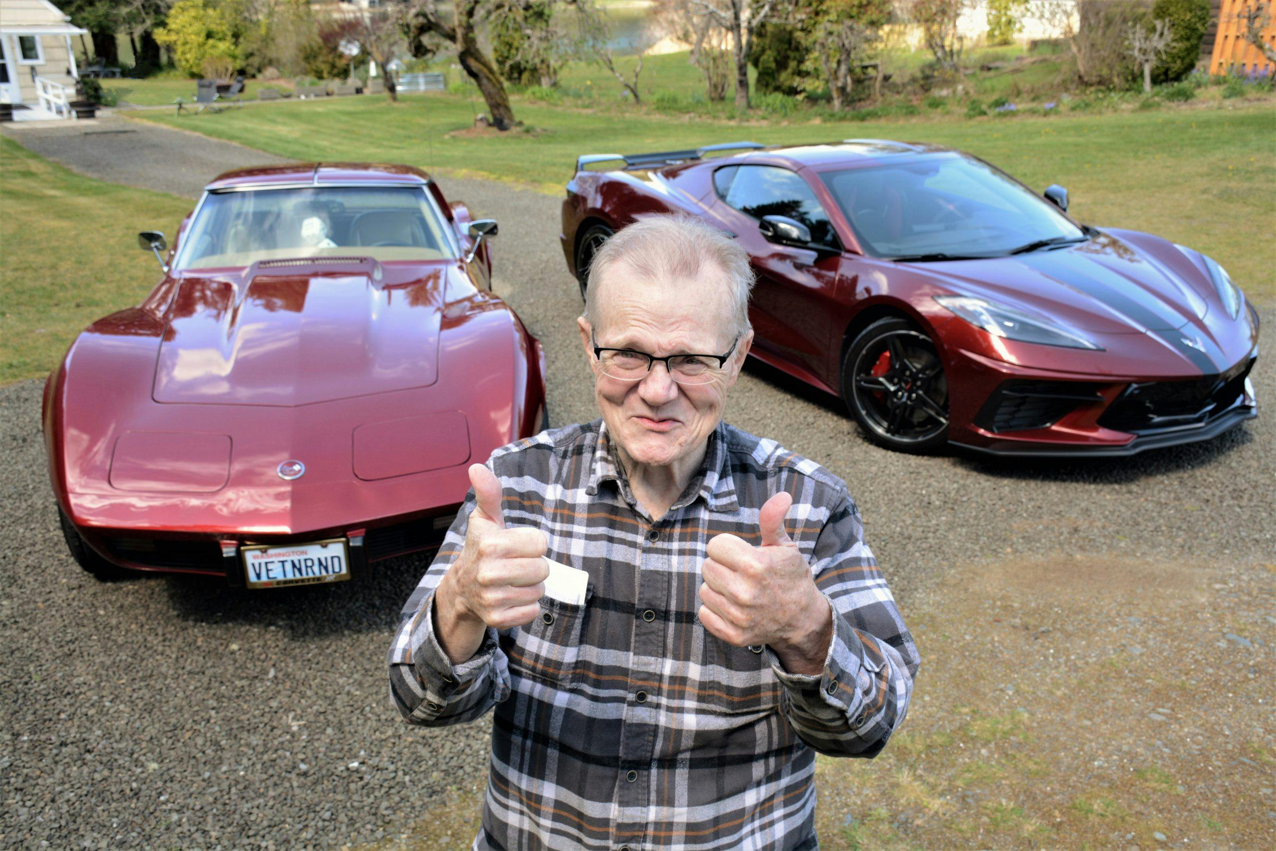 44 years after buying his first Corvette, a terminally ill enthusiast ...
