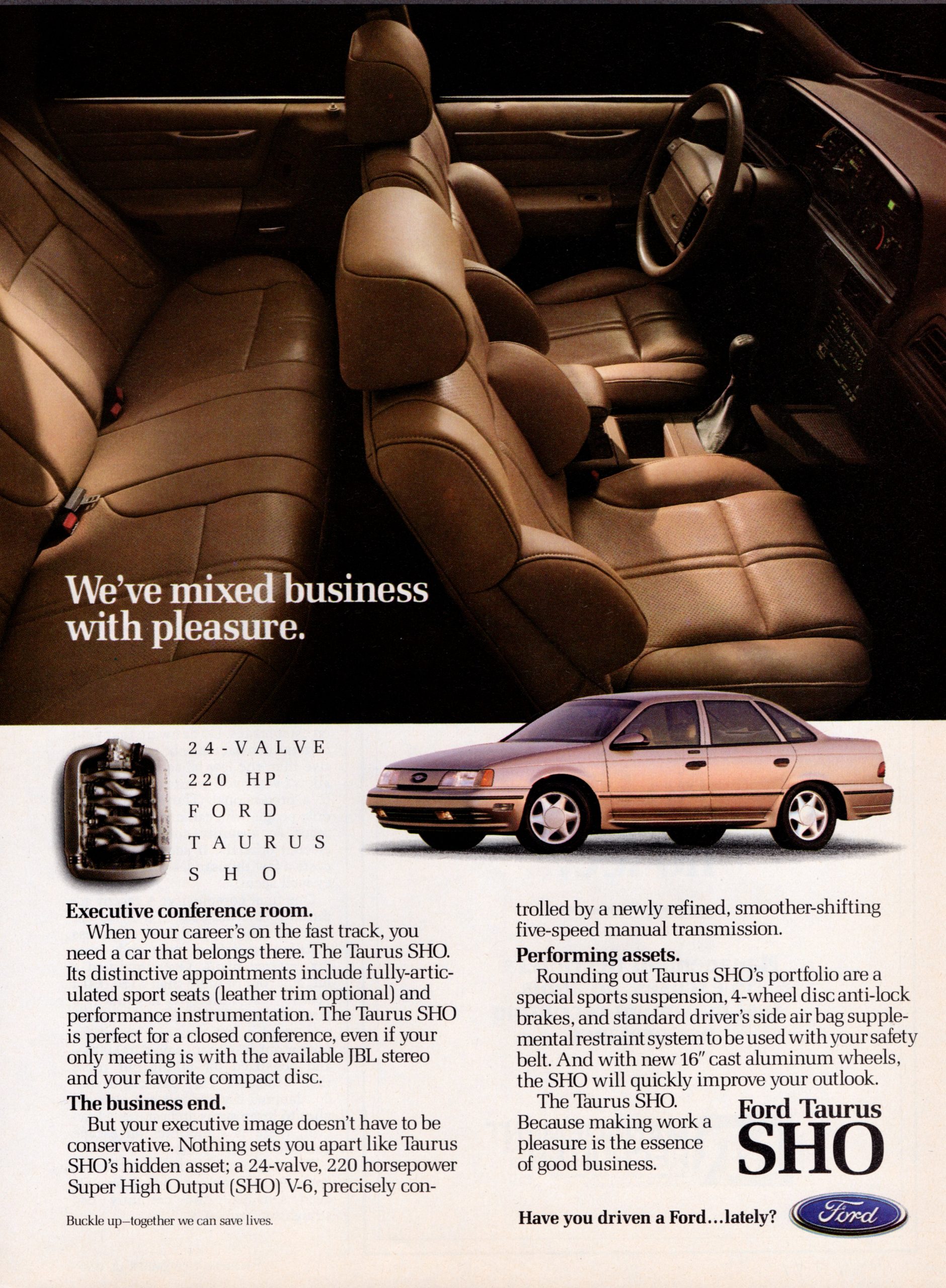 Ford's 1989–95 Taurus SHO is a four-figure hot rod with a Japanese ...