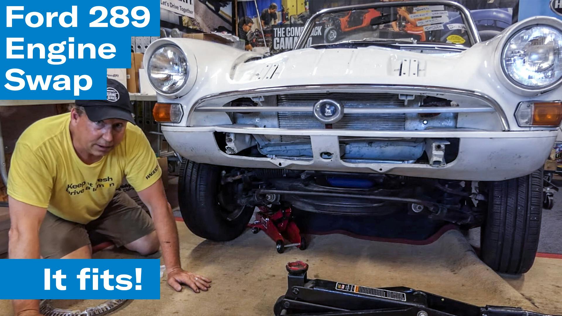 The 289 is in, but there's still a ways to go | Sunbeam Tiger engine ...