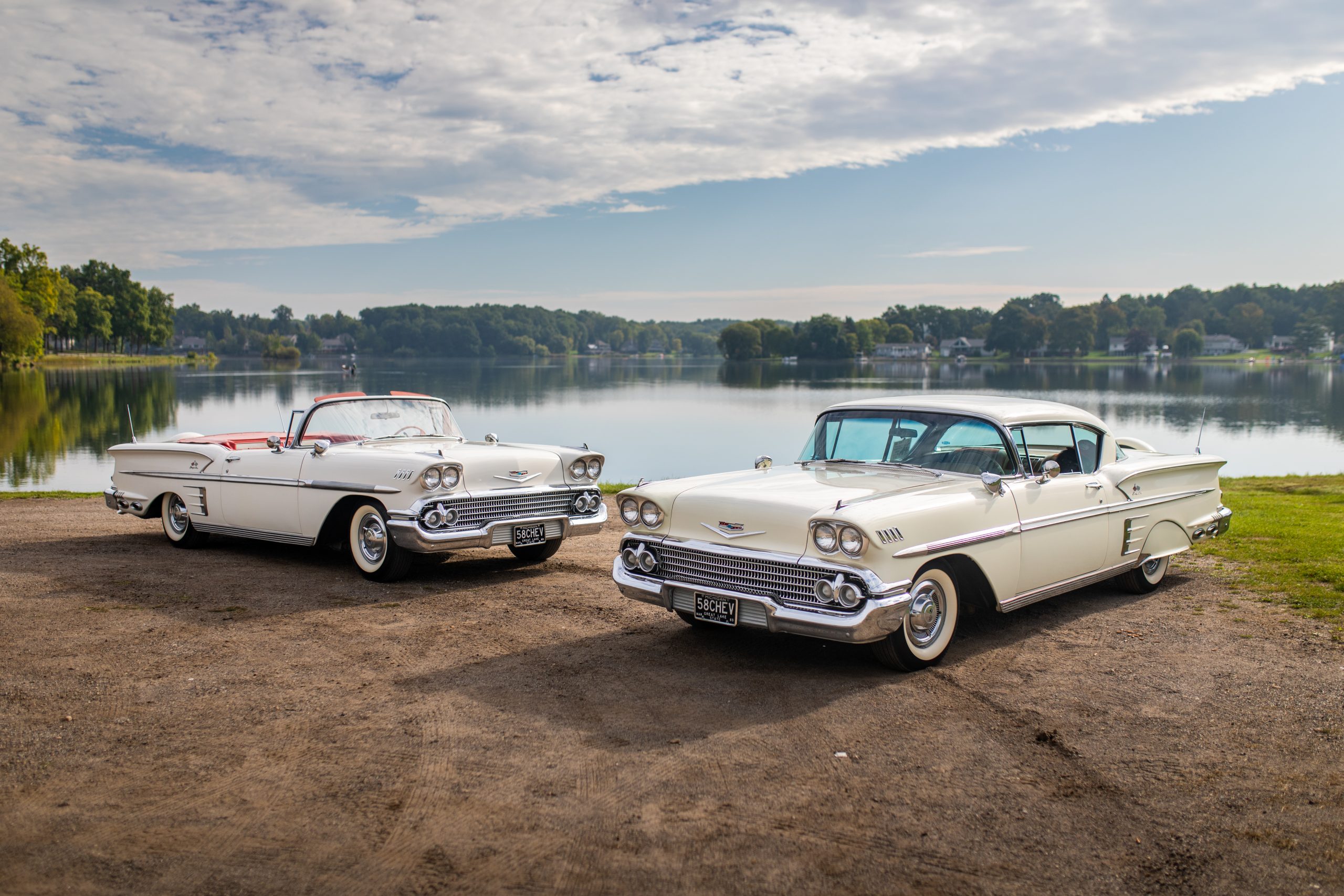 This matched set of Impalas is responsible for six decades of cruising ...