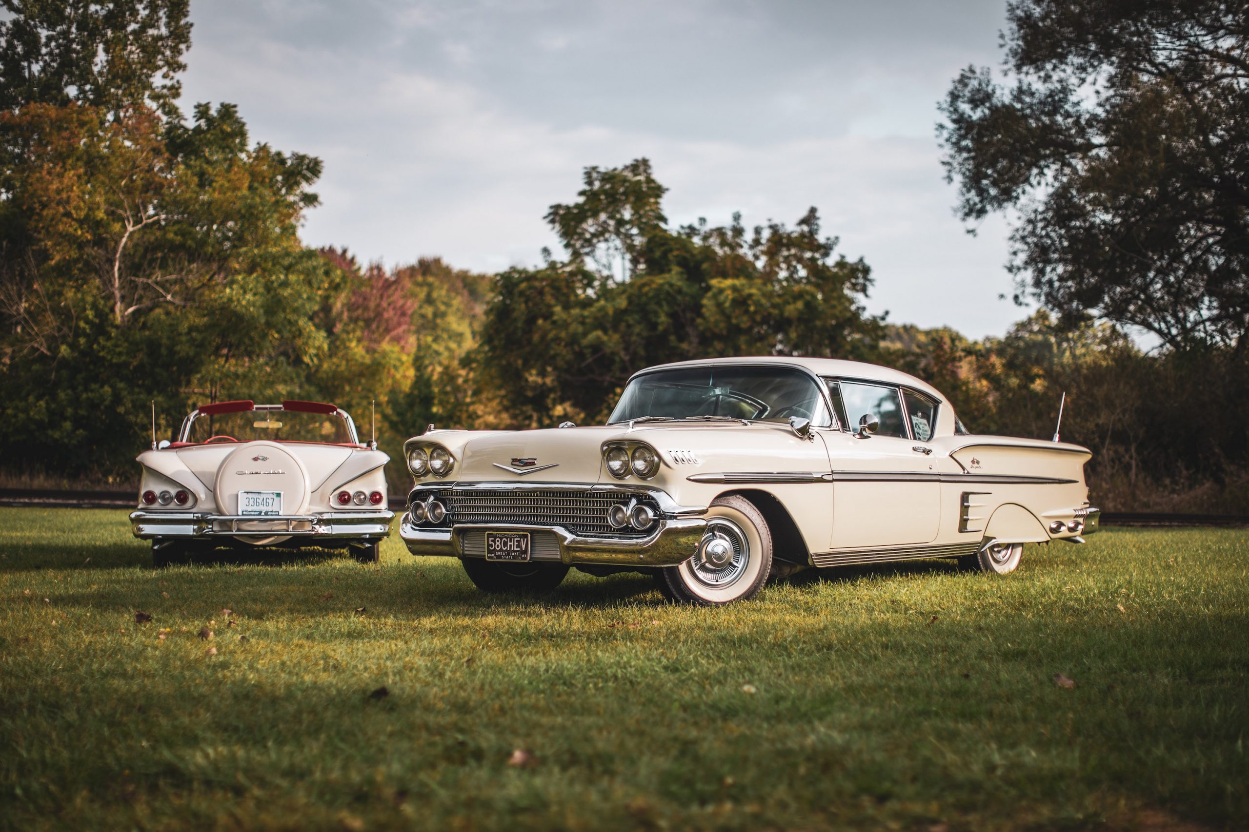 This matched set of Impalas is responsible for six decades of cruising ...