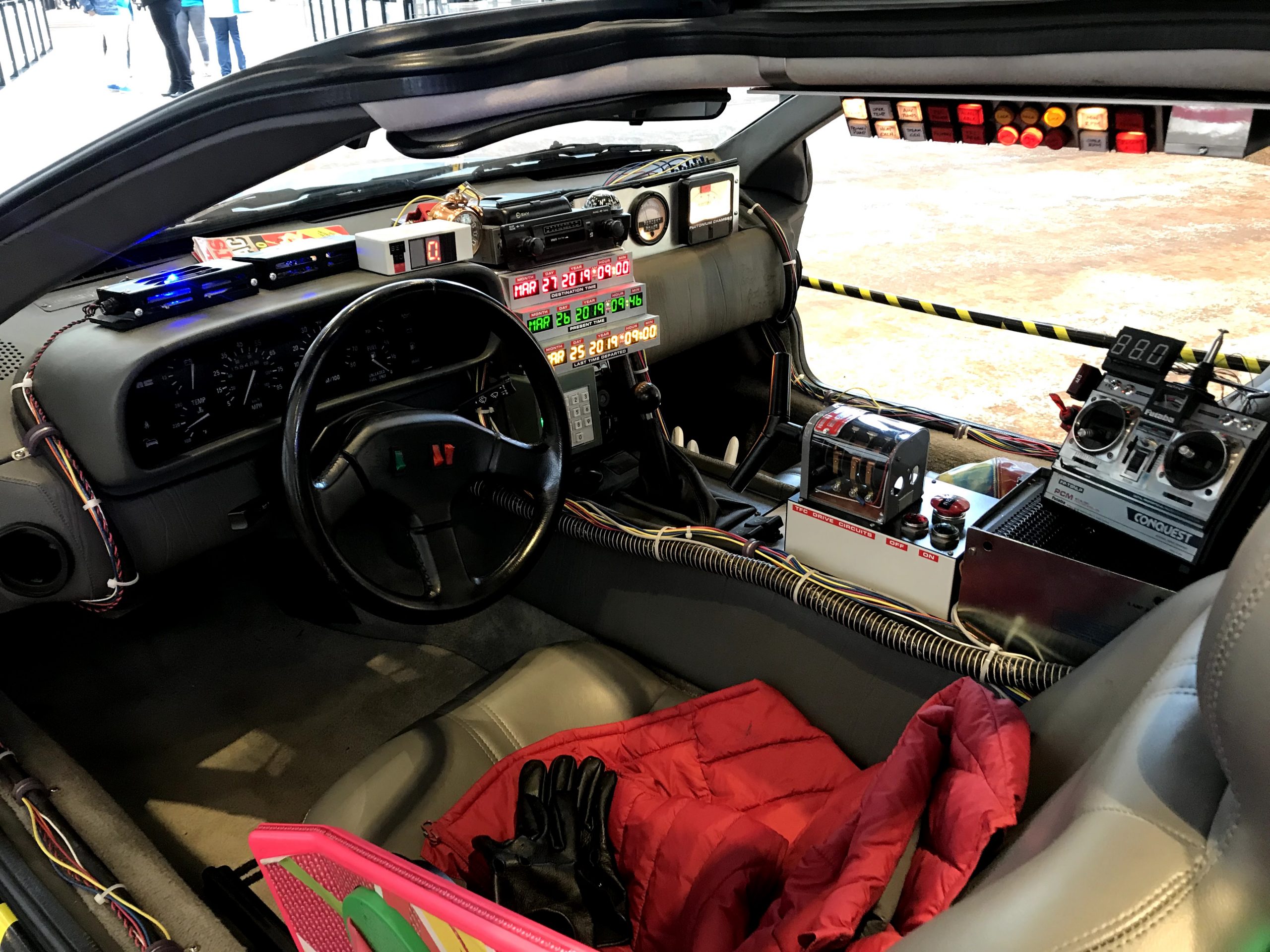 Best dad ever? Homegrown DeLorean "Time Machine" makes 6-year-old's ...