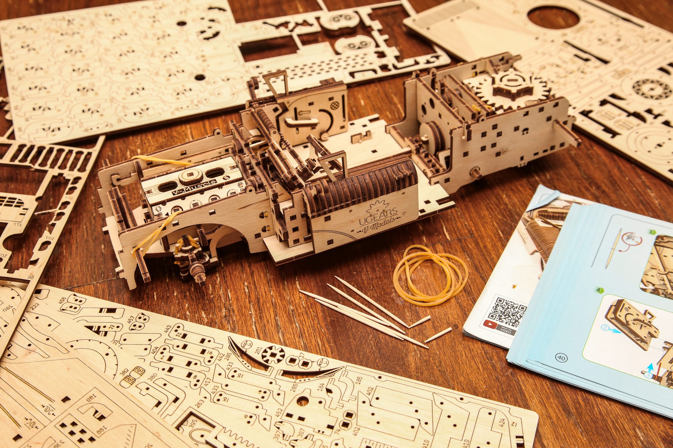 UGears wooden model kits are old-school cool - Hagerty Media