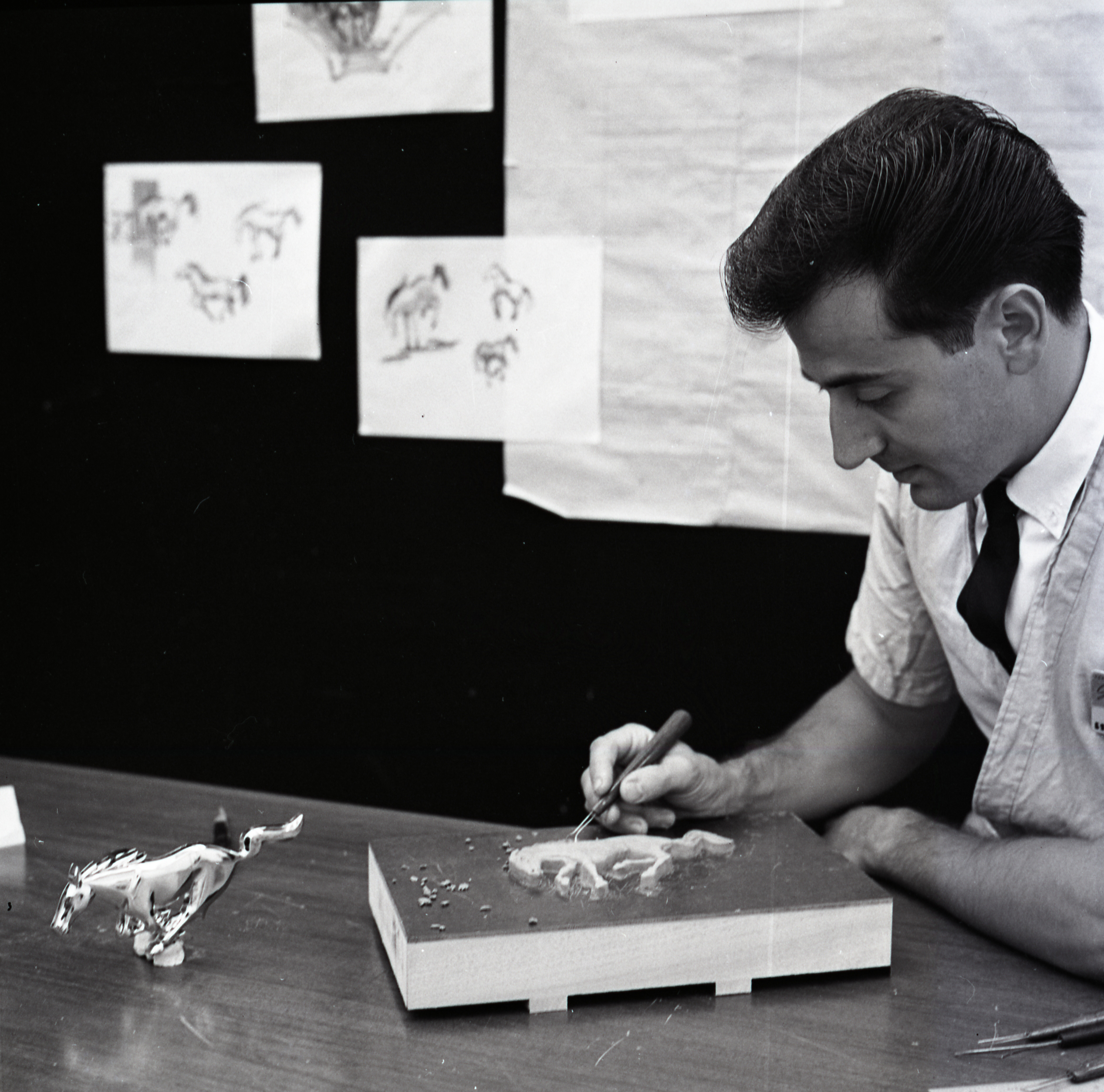 Skipping generations: Bronco clay modeler keeps it in the family ...