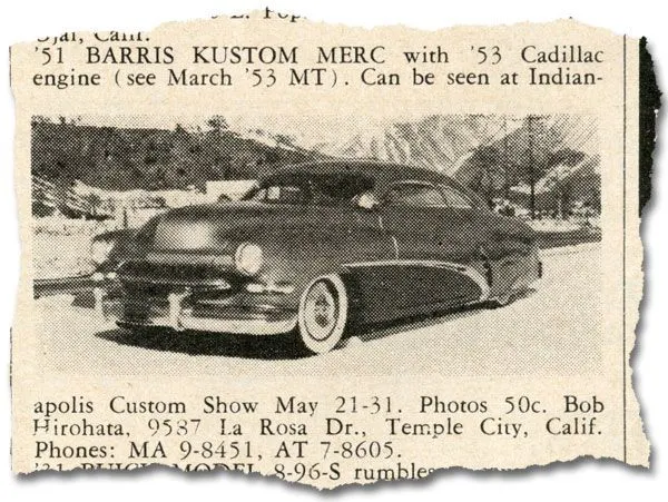 How Barris Kustoms built the Hirohata Mercury in only 14 days - Hagerty ...