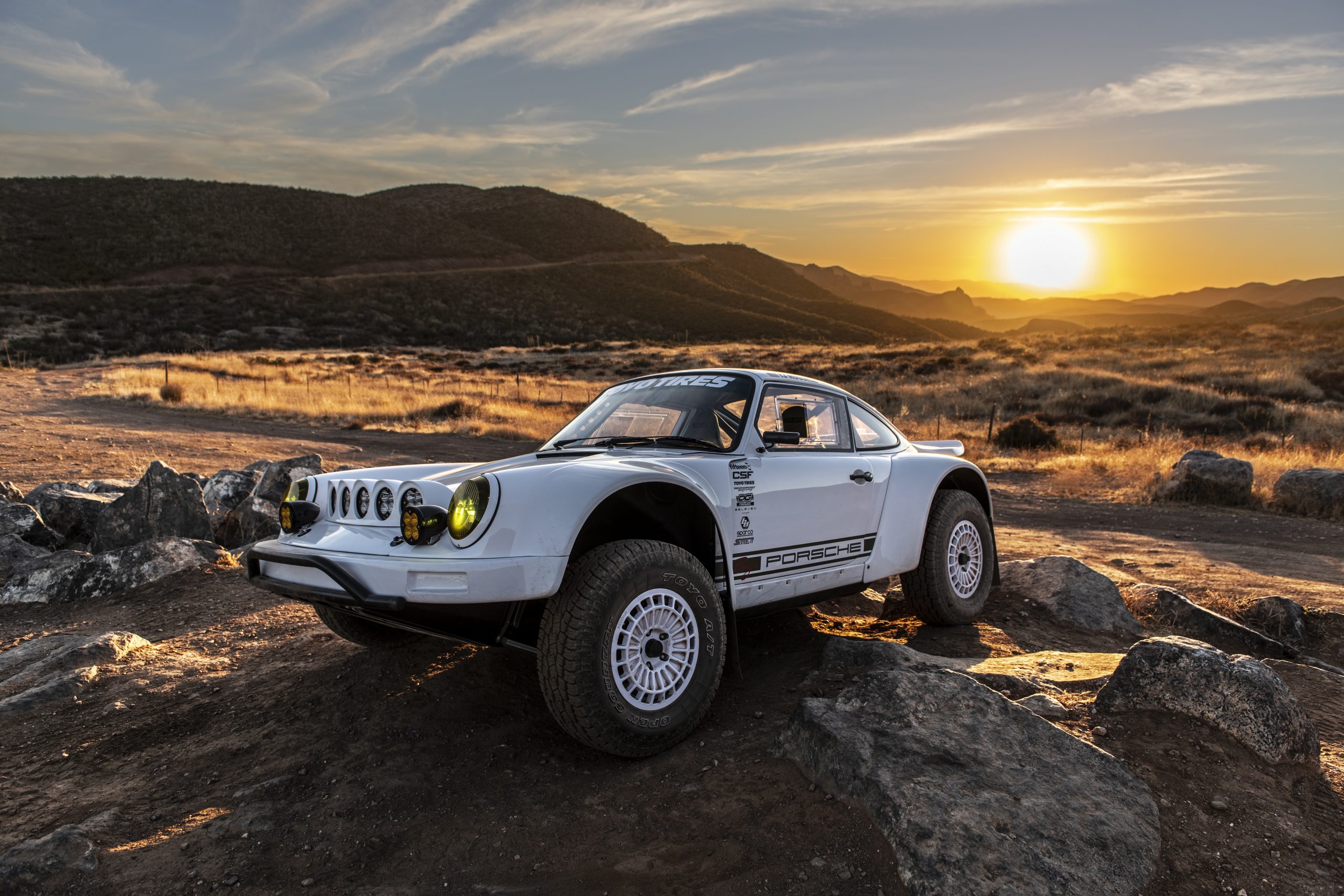 Porsche 911 "safari" conversions are rooted in a dirt-slinging rally ...