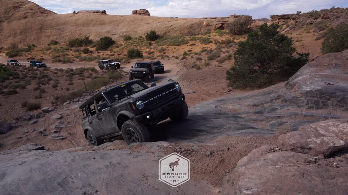 Watch Ford bounce the new Bronco around Moab and the Rubicon - Hagerty ...