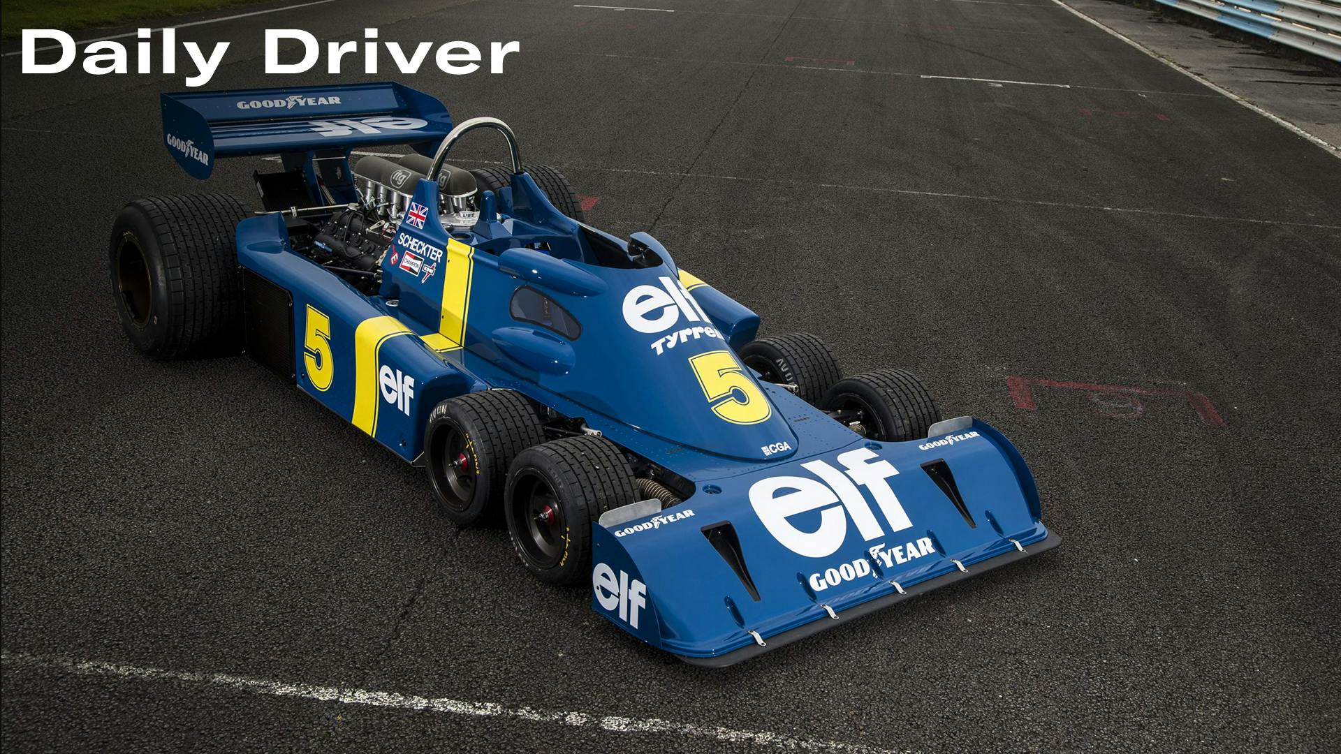 Someone remade the 6-Wheeled F1 car, Wrangler and McLaren go hybrid ...