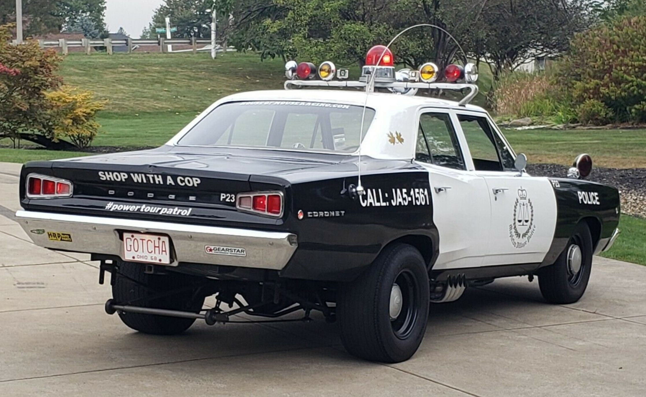 Swerve and protect in this 800-hp Mopar cop car - Hagerty Media