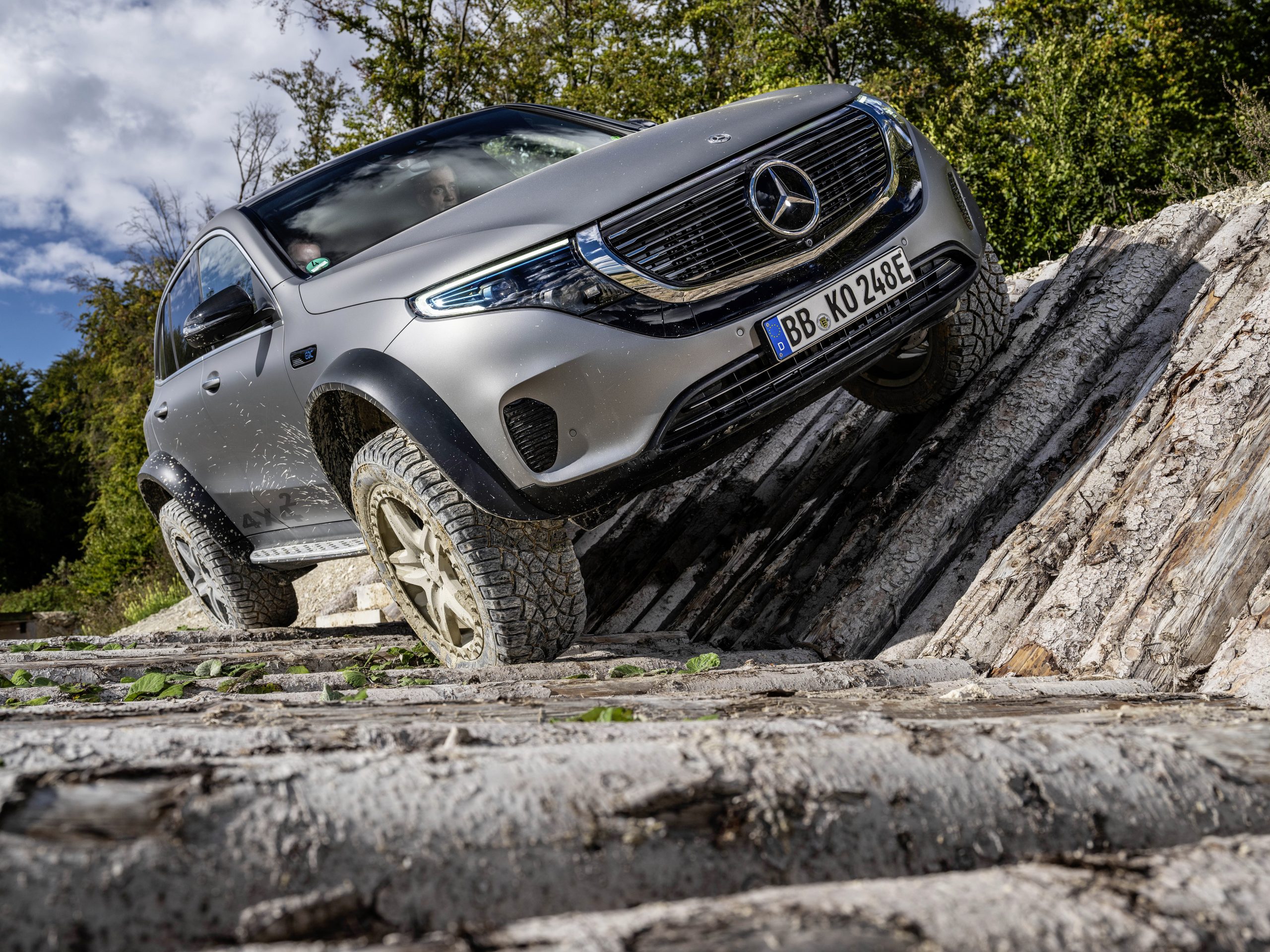 Elevated EQC is an amazing all terrain EV with portal axles Hagerty Media