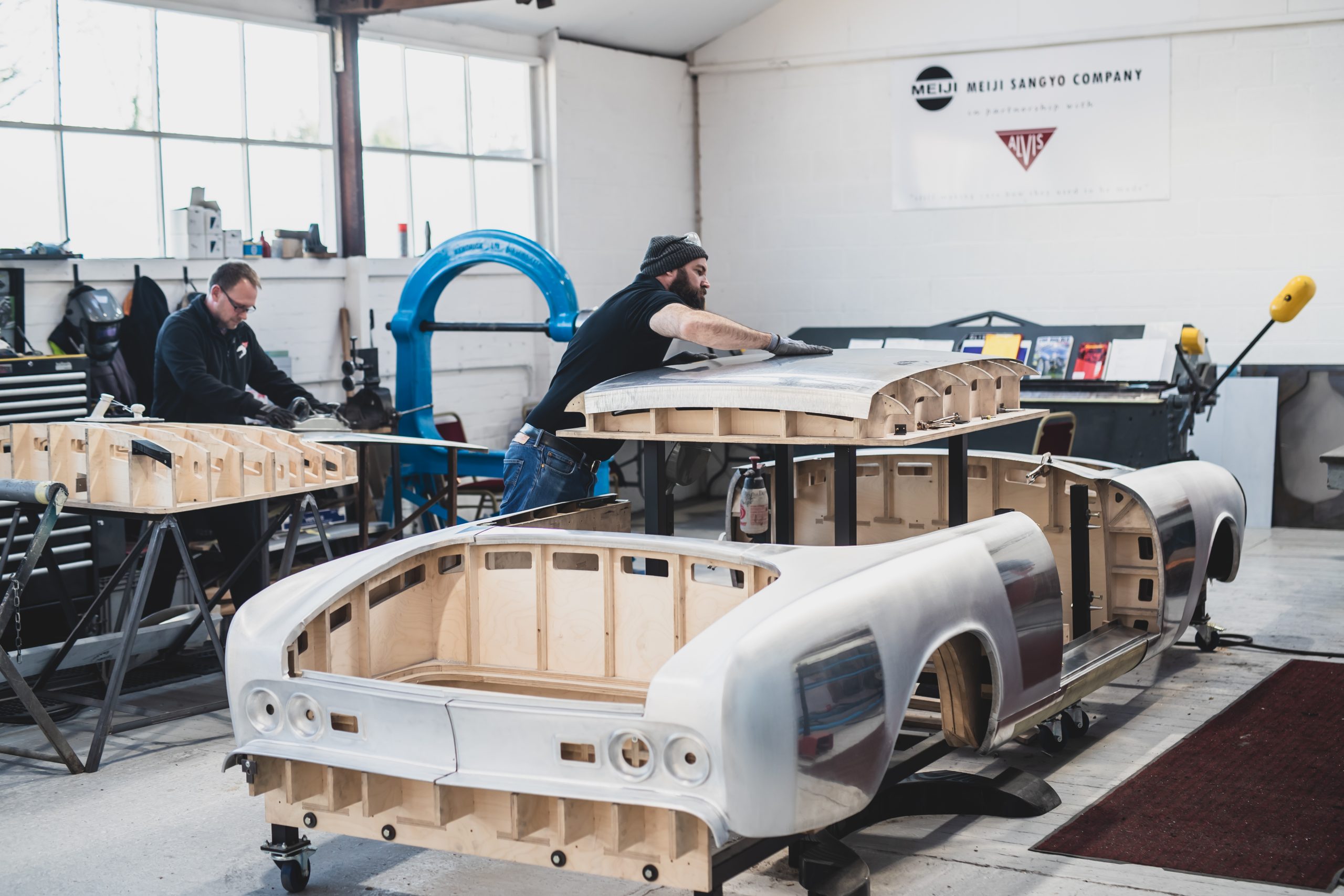 After 45 years, Alvis is recreating its cars using original blueprints ...