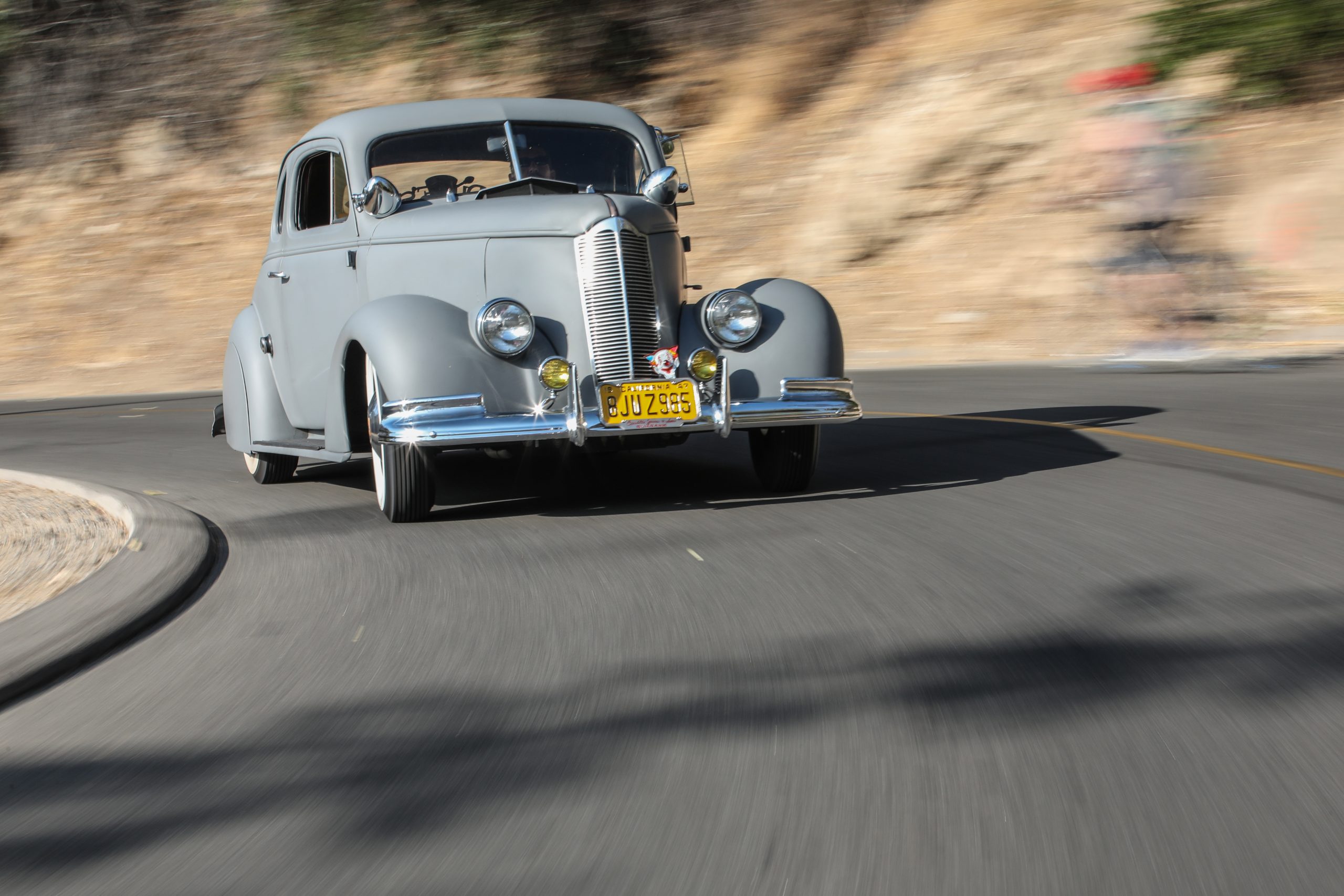 Grounded in the present, this artist builds his hot rods with an eye to ...