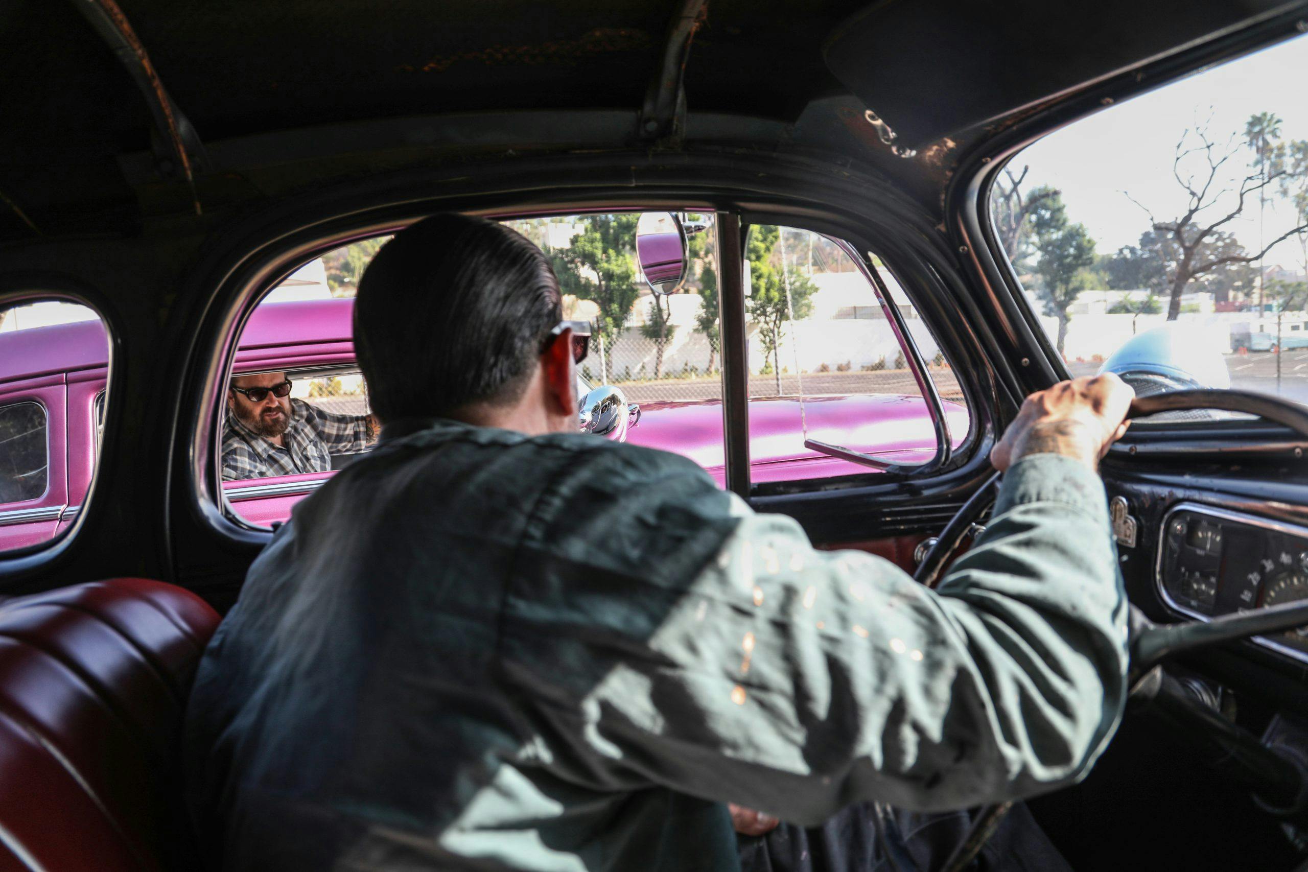 Grounded in the present, this artist builds his hot rods with an eye to ...