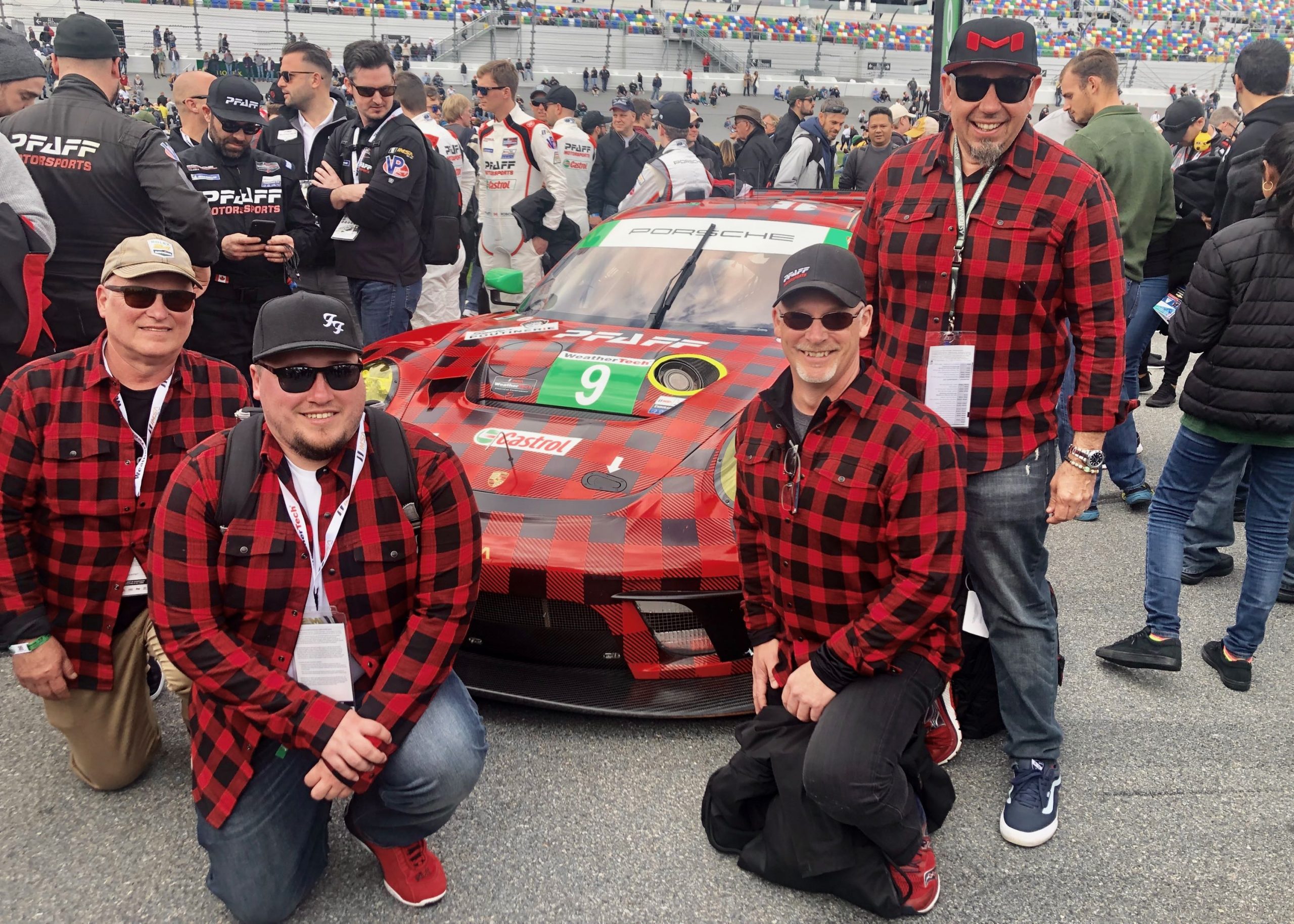 Canada’s Pfaff Motorsports’ Porsche was destined to wear plaid ...