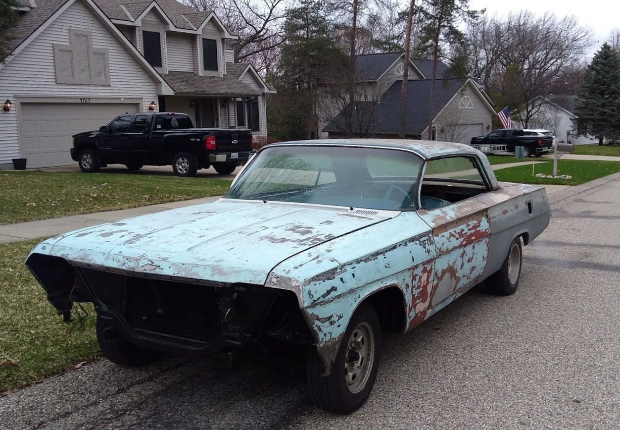 Teacher’s unexpected pandemic project, a 1962 Impala, is one for the ...