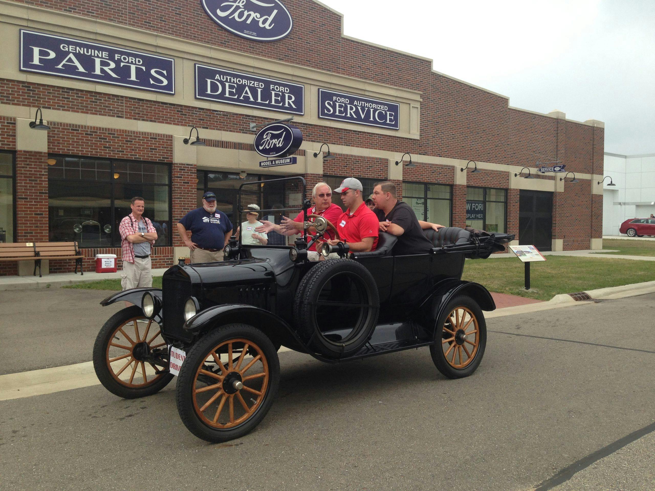 Learn how to drive a Ford Model T at Michigan's Gilmore Museum ...