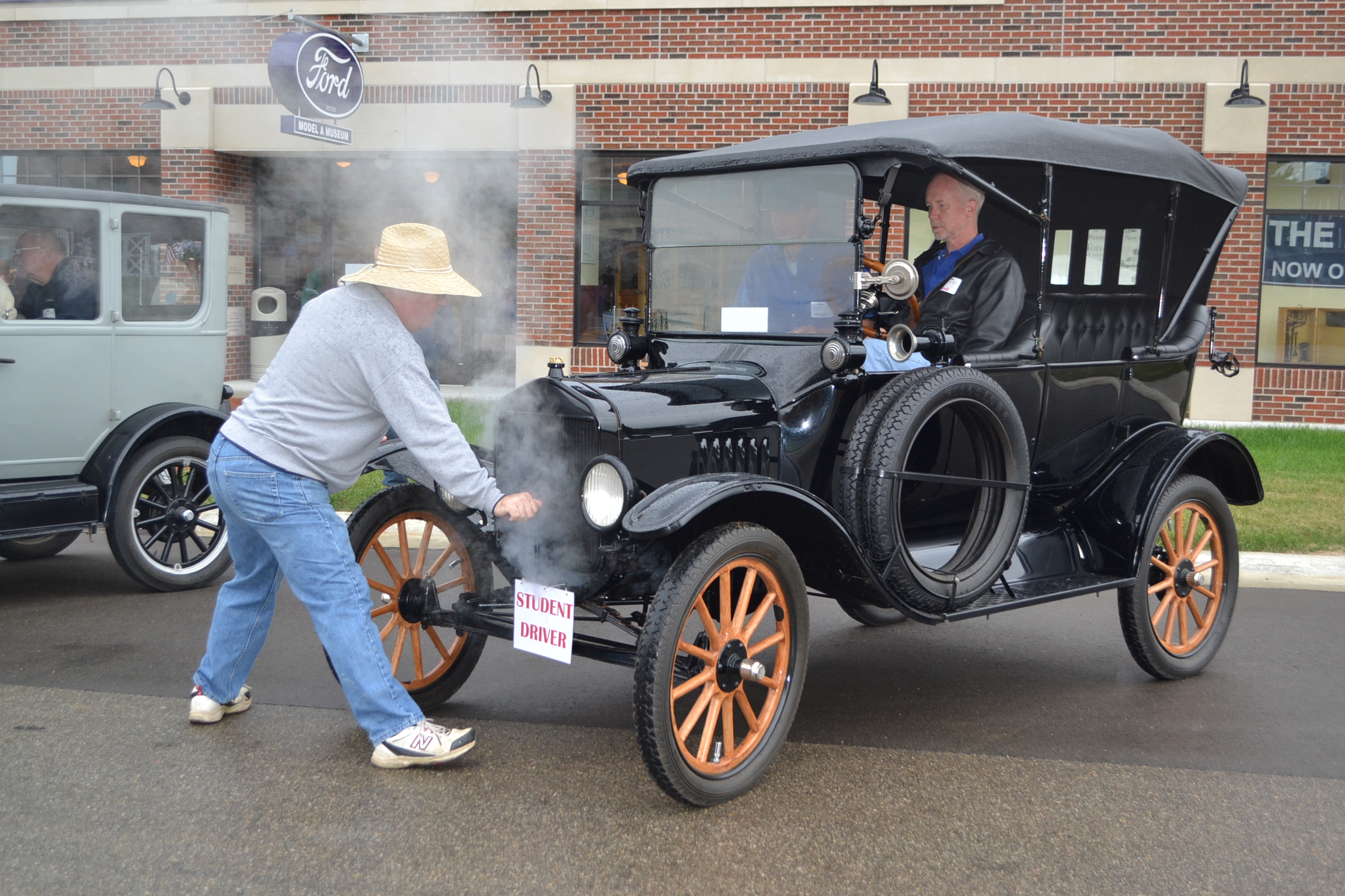 Learn how to drive a Ford Model T at Michigan's Gilmore Museum ...