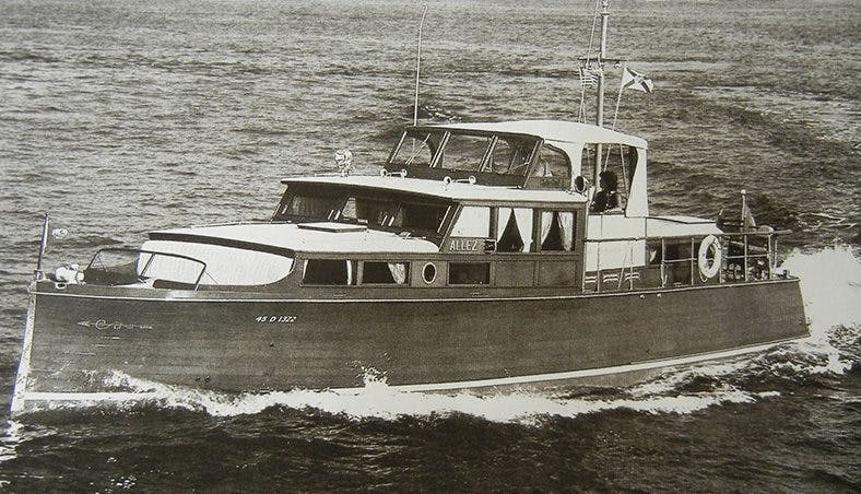 This rare 48-foot 1930 Chris-Craft Commuter was the best of the best ...