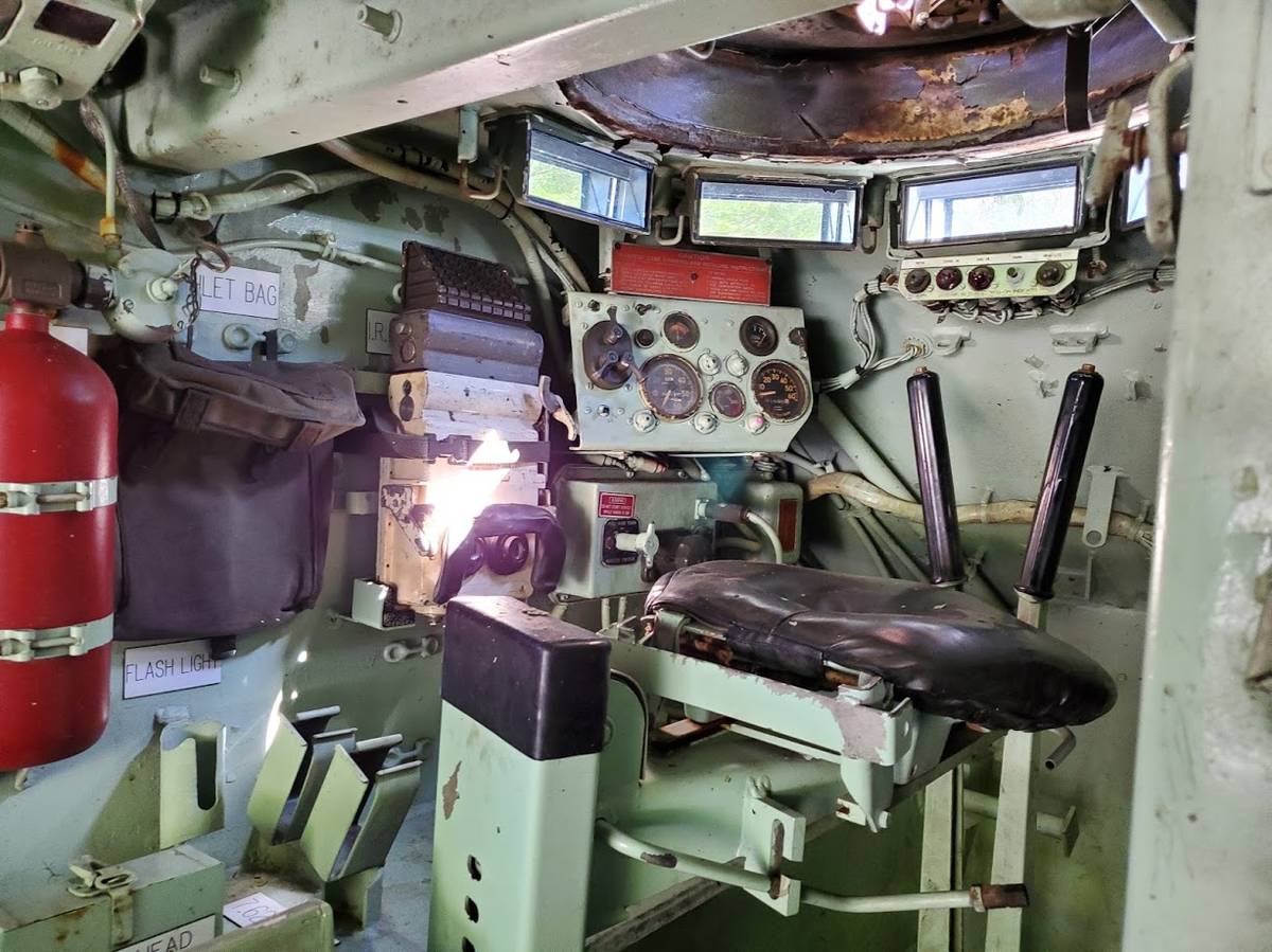 “Spitting Death," a rare 1960s military vehicle, is ready to patrol ...