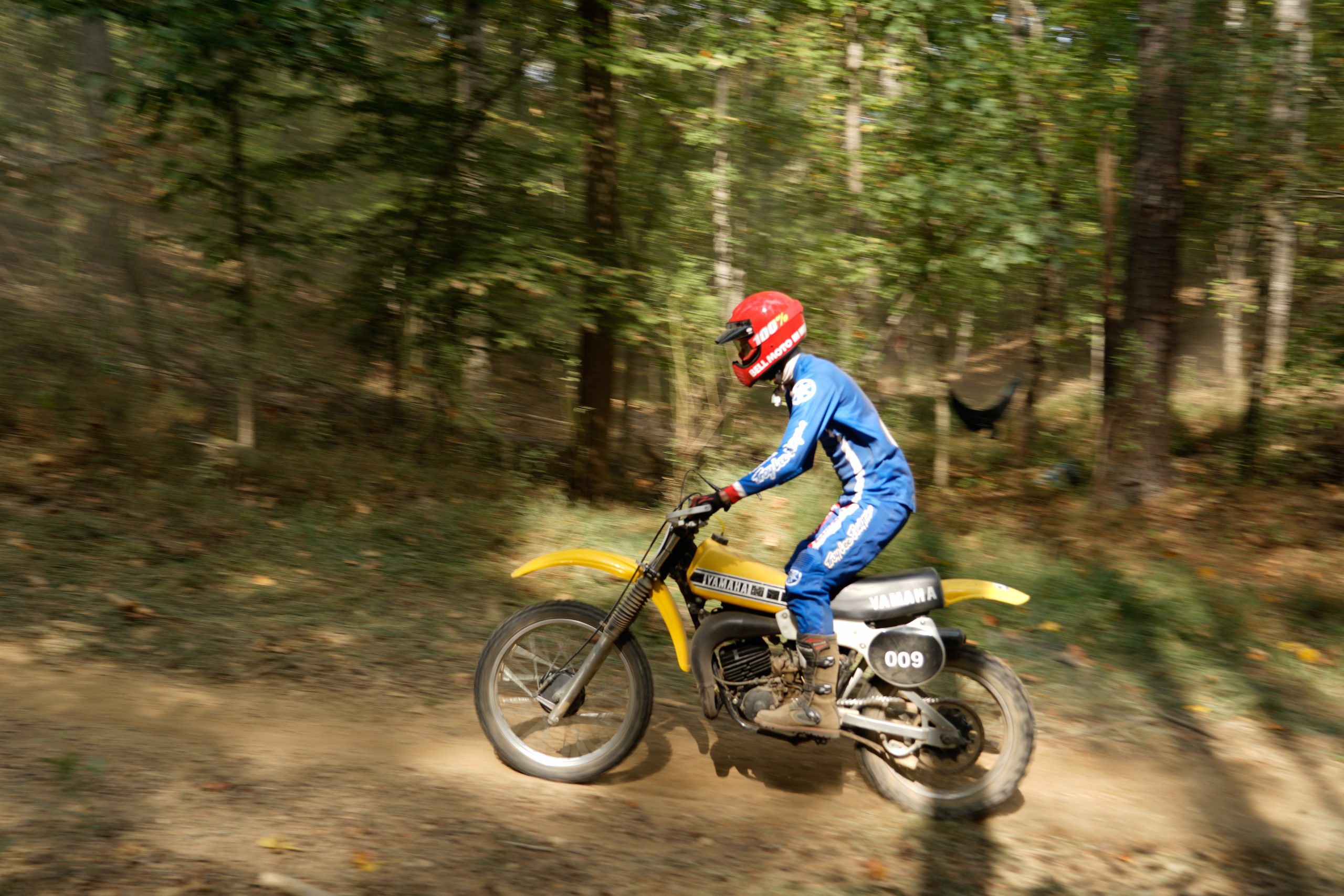 1 tired motorcycle, 1 crazy rider, and 6 different racing disciplines ...