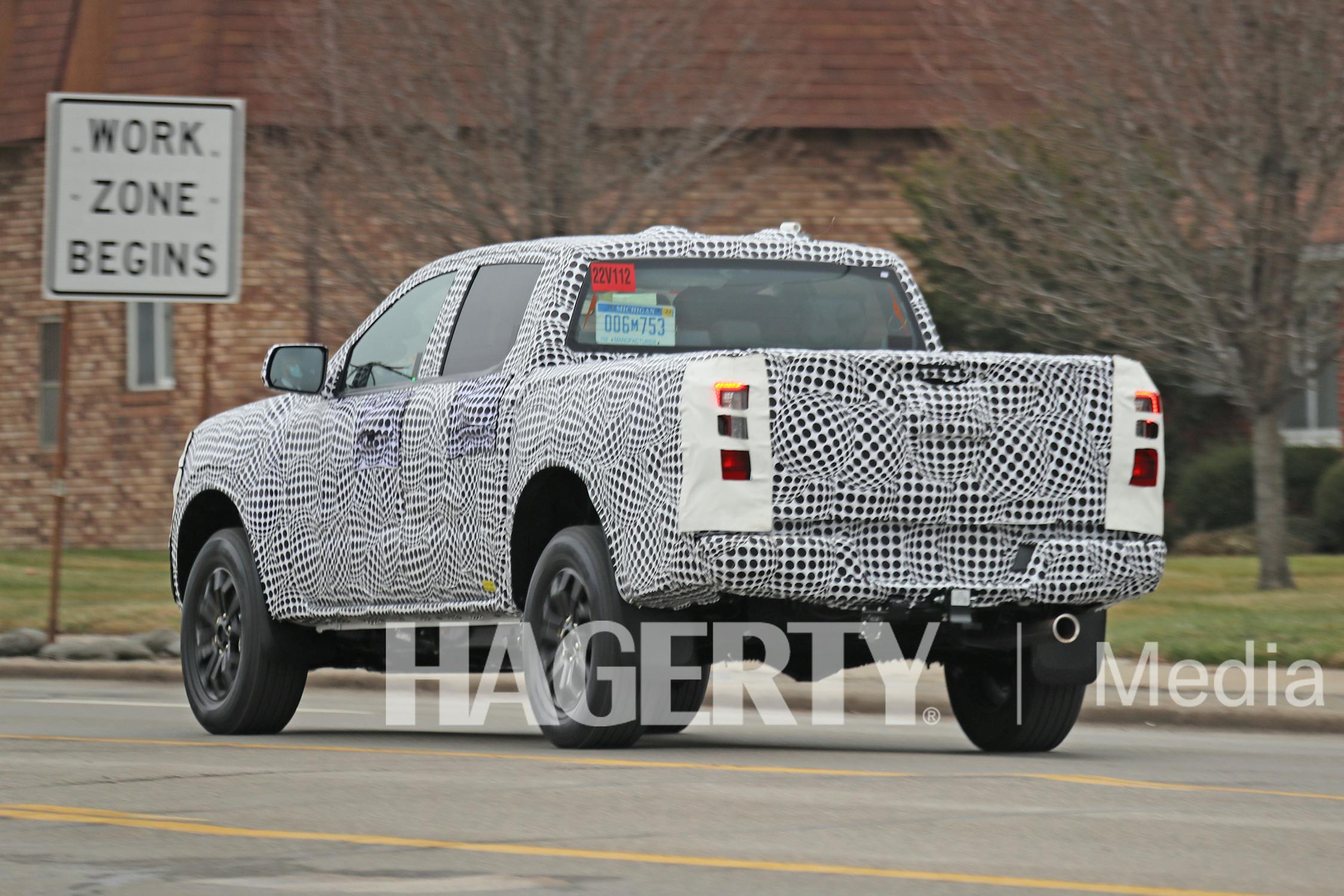 2023 Ford Ranger spy photos hint at stronger F-Series resemblance ...