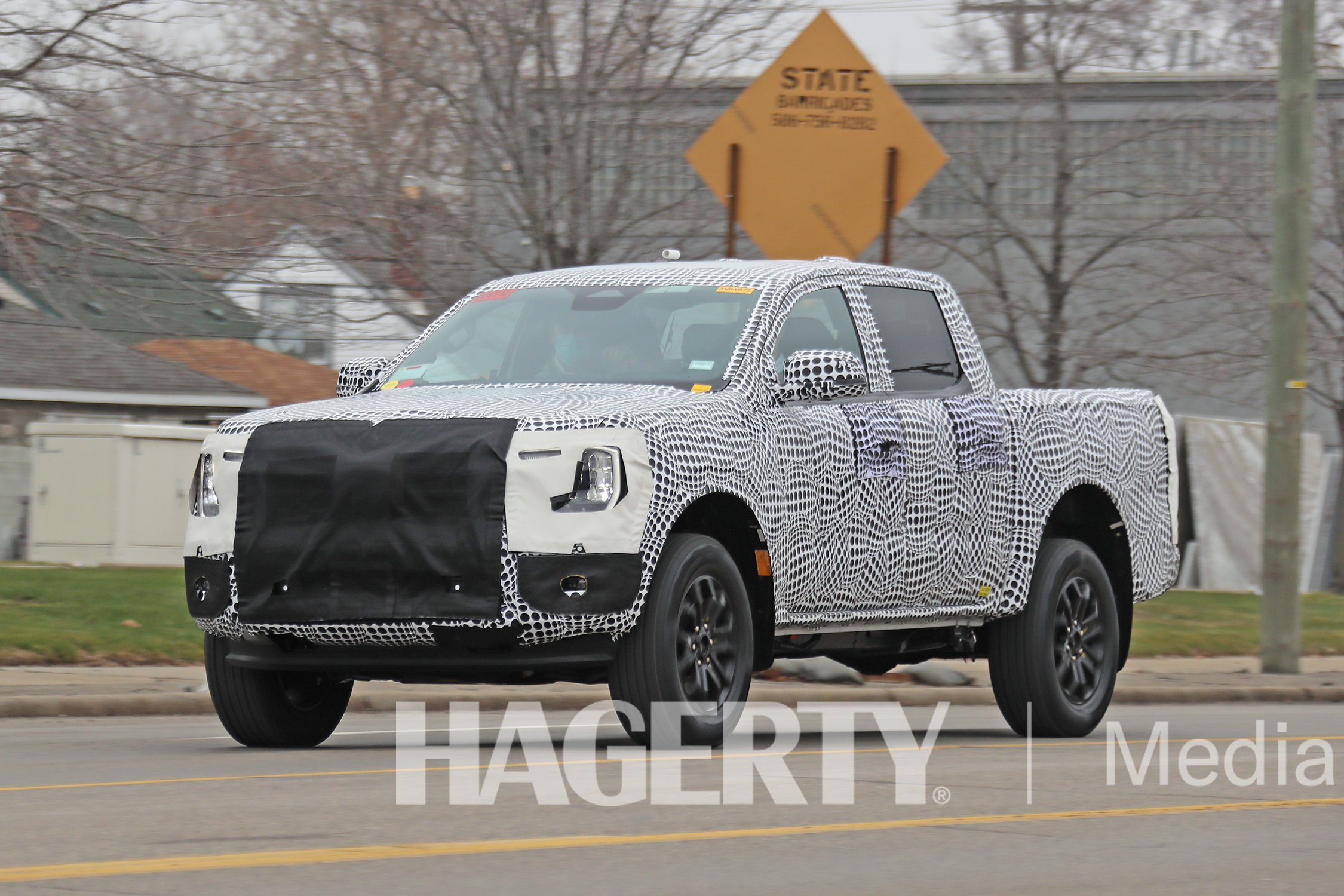 2023 Ford Ranger spy photos hint at stronger F-Series resemblance ...
