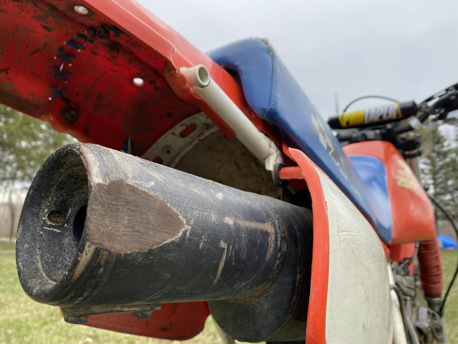 1 tired motorcycle, 1 crazy rider, and 6 different racing disciplines ...