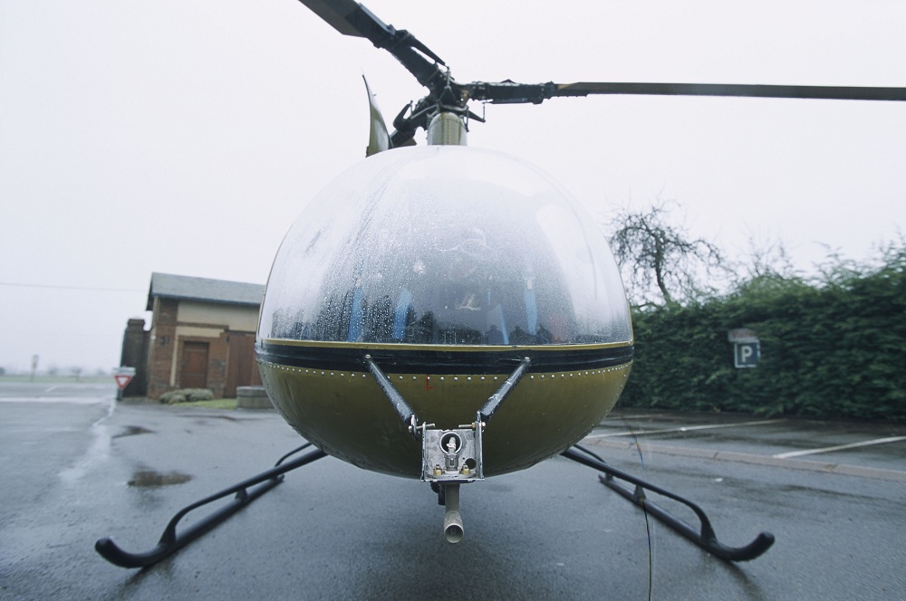 That time Citroën built and tested a helicopter with twin-rotor Wankel ...