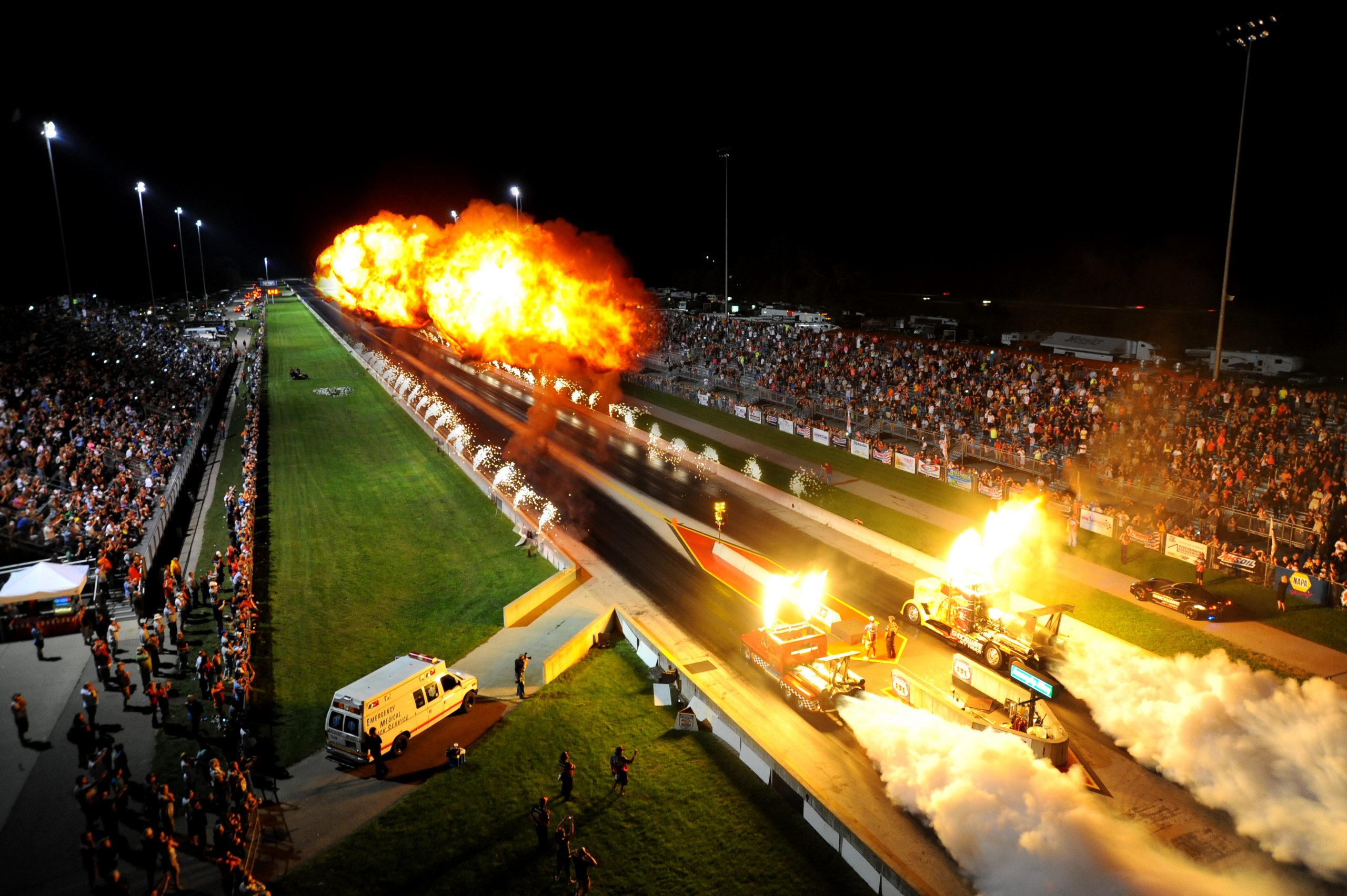 The International Hot Rod Association roars into its 50th year with the ...