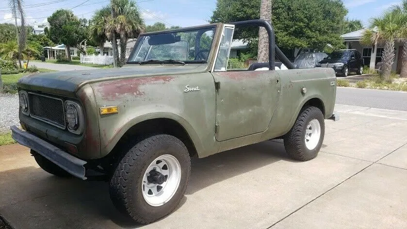 This '71 Scout 800B project boasts an AMC heart and plenty of character ...