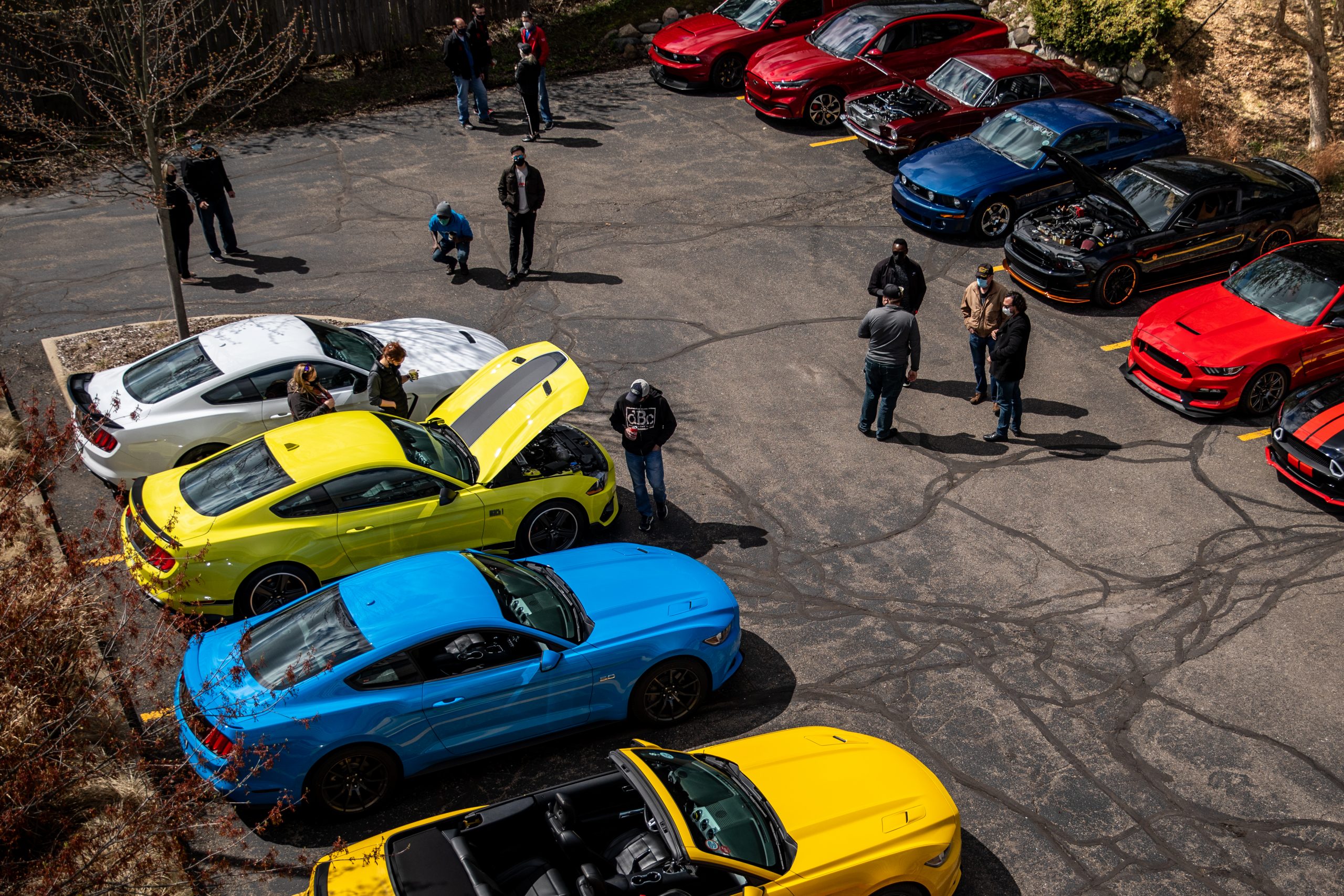 Michigan's Global Mustang Day rally captured the colorful scope of ...