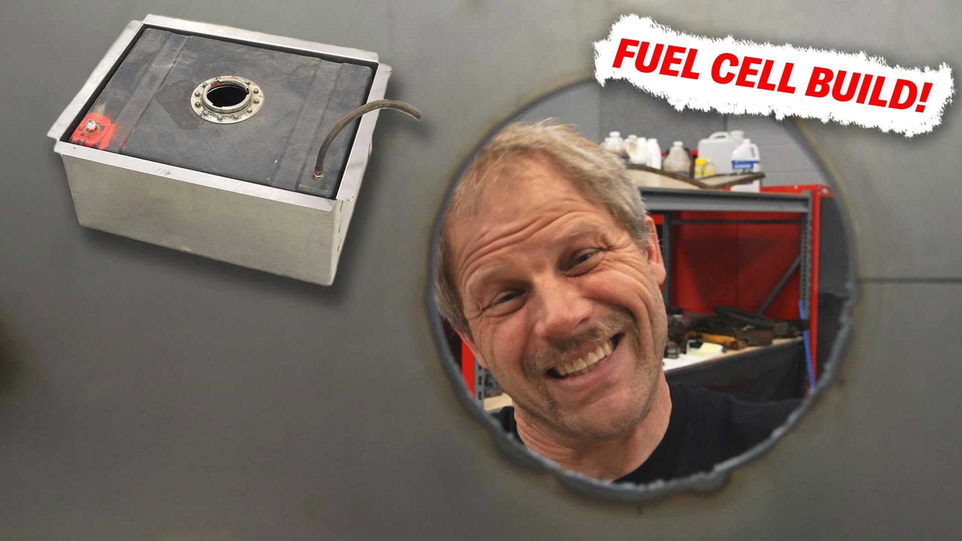 1937 Ford Coupe dirt track racer fuel cell build and install | Redline ...