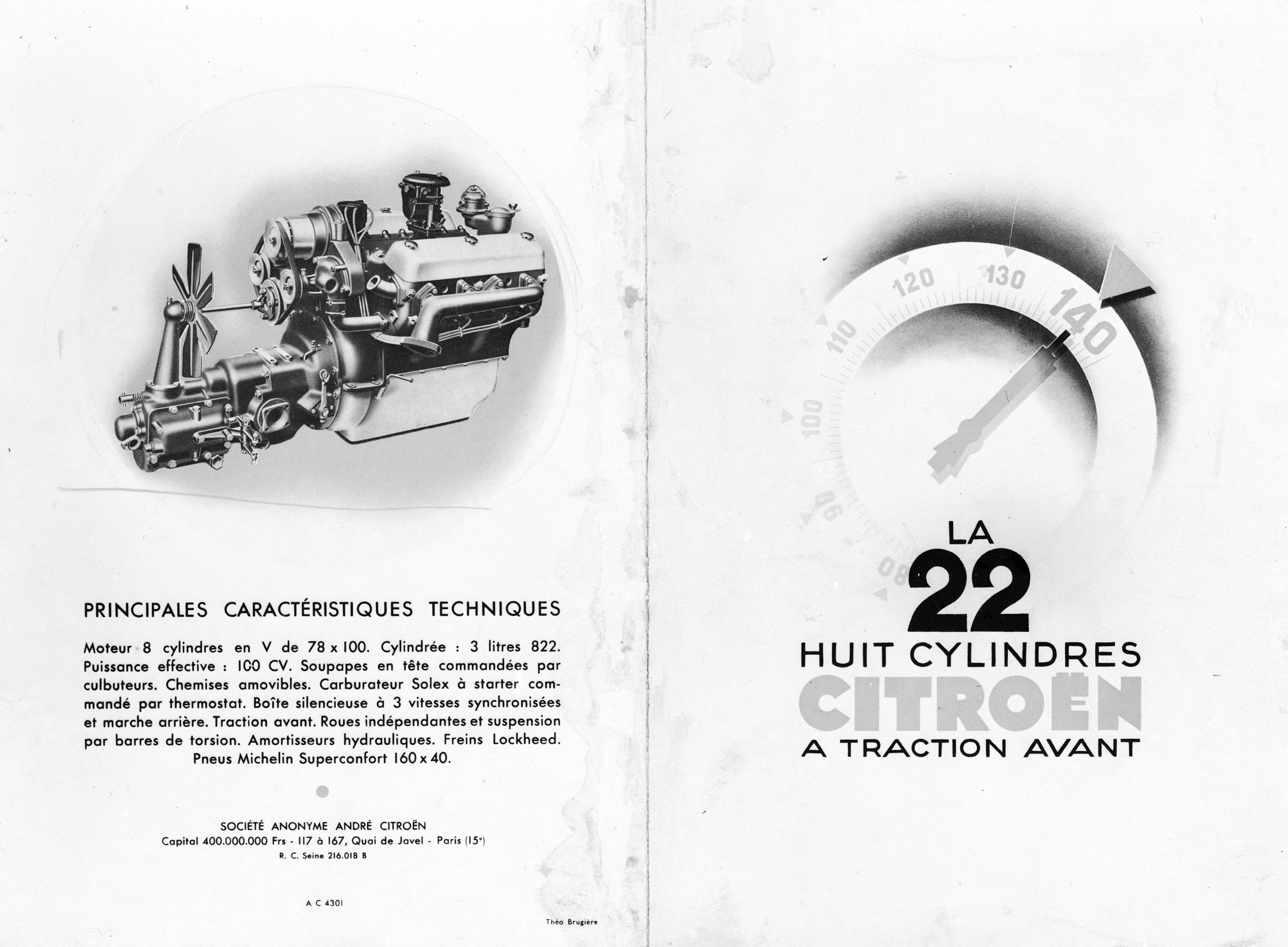 22CV: Citroën's V-8-powered Traction Avant remains a riddle 87 years ...