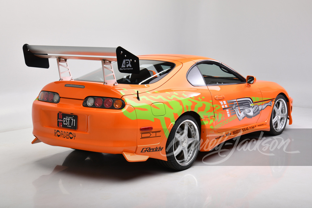 Fast & Furious Supra driven by Paul Walker sells for $550,000, a new ...