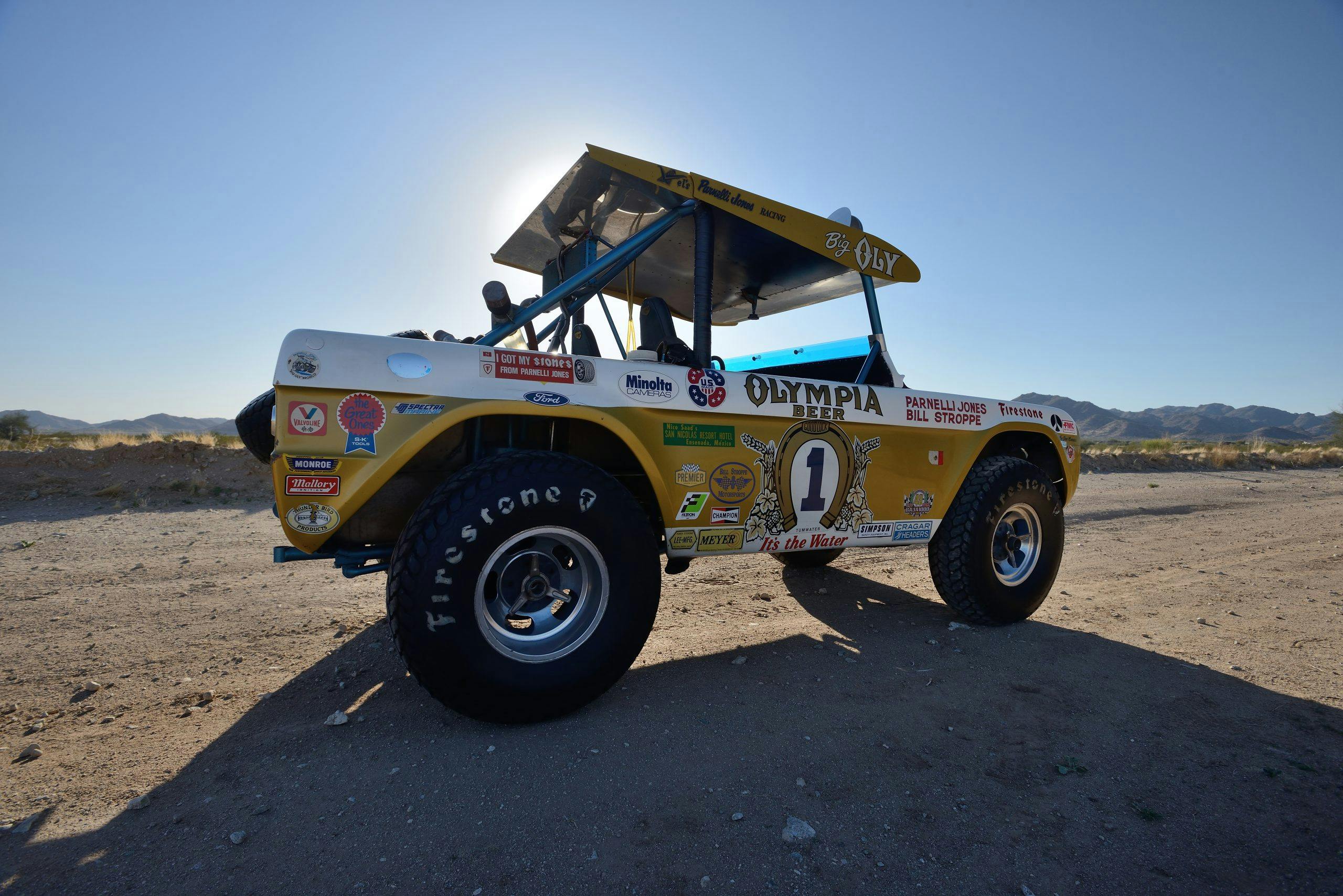 Parnelli Jones' Big Oly Bronco sells for $1.87M—a record price for a ...