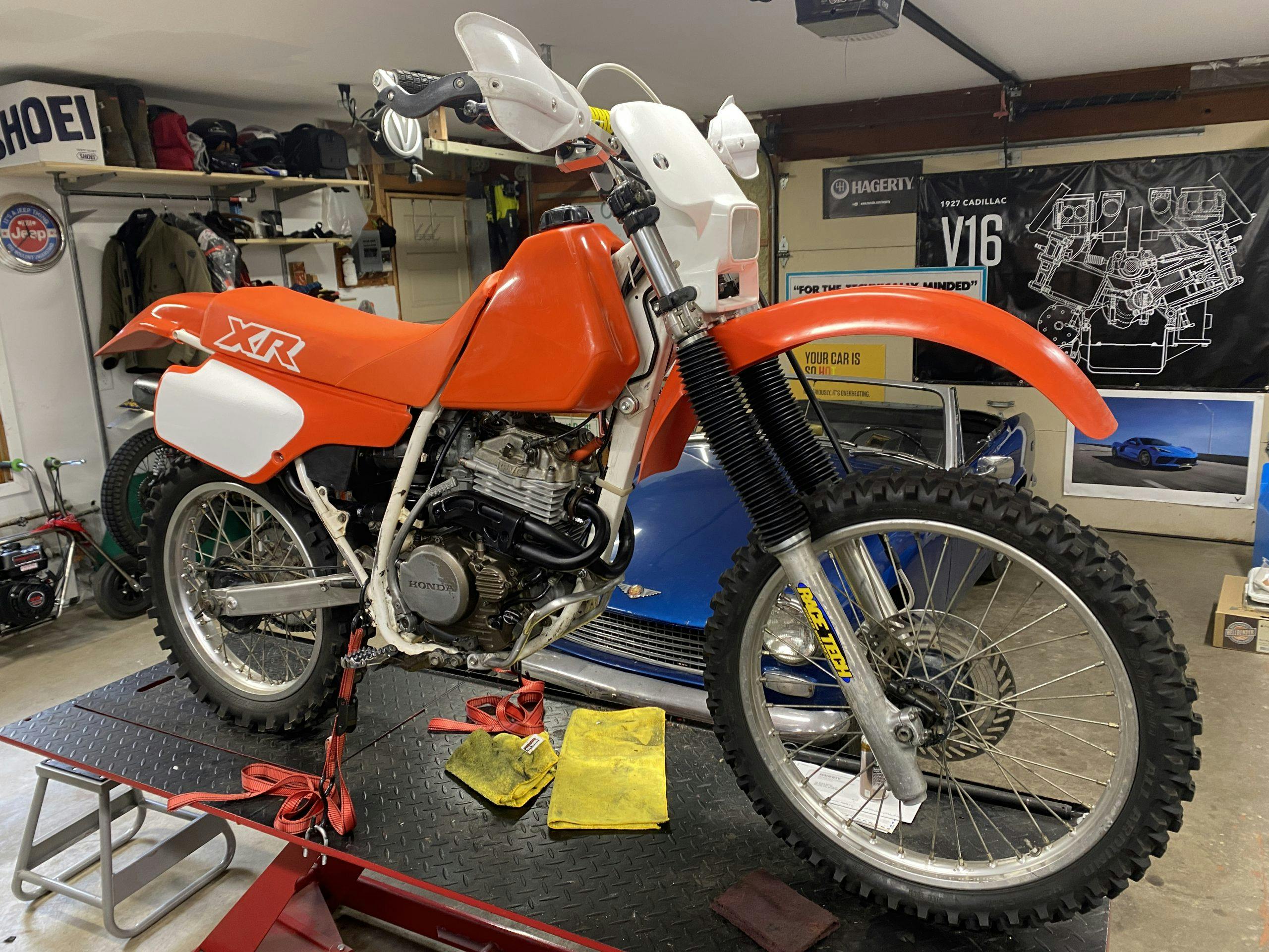 My XR250R wrenching philosophy: I'll cross that Bridge(port) when I get ...