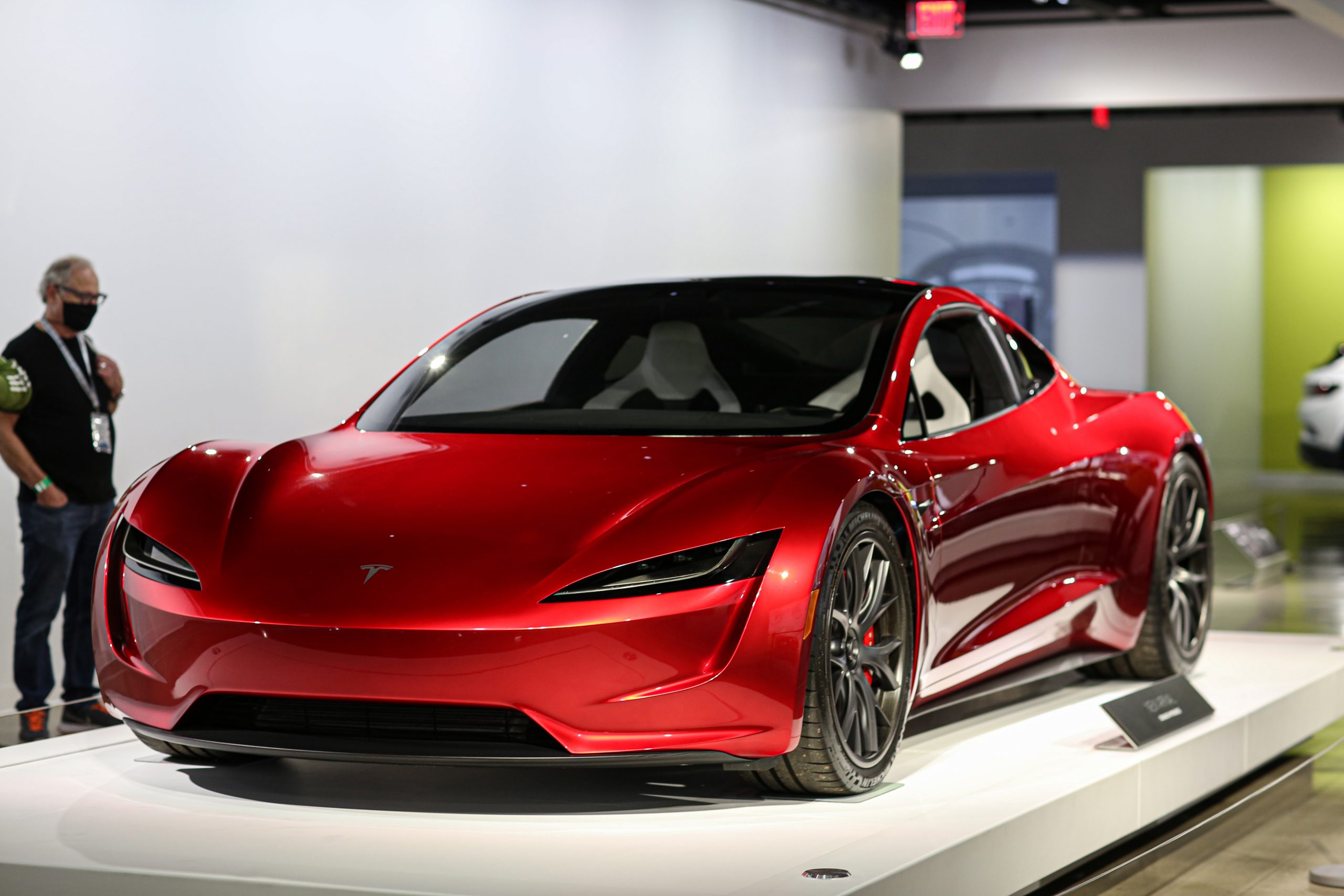 For two weeks, the Petersen Museum is putting the Tesla Roadster on a ...