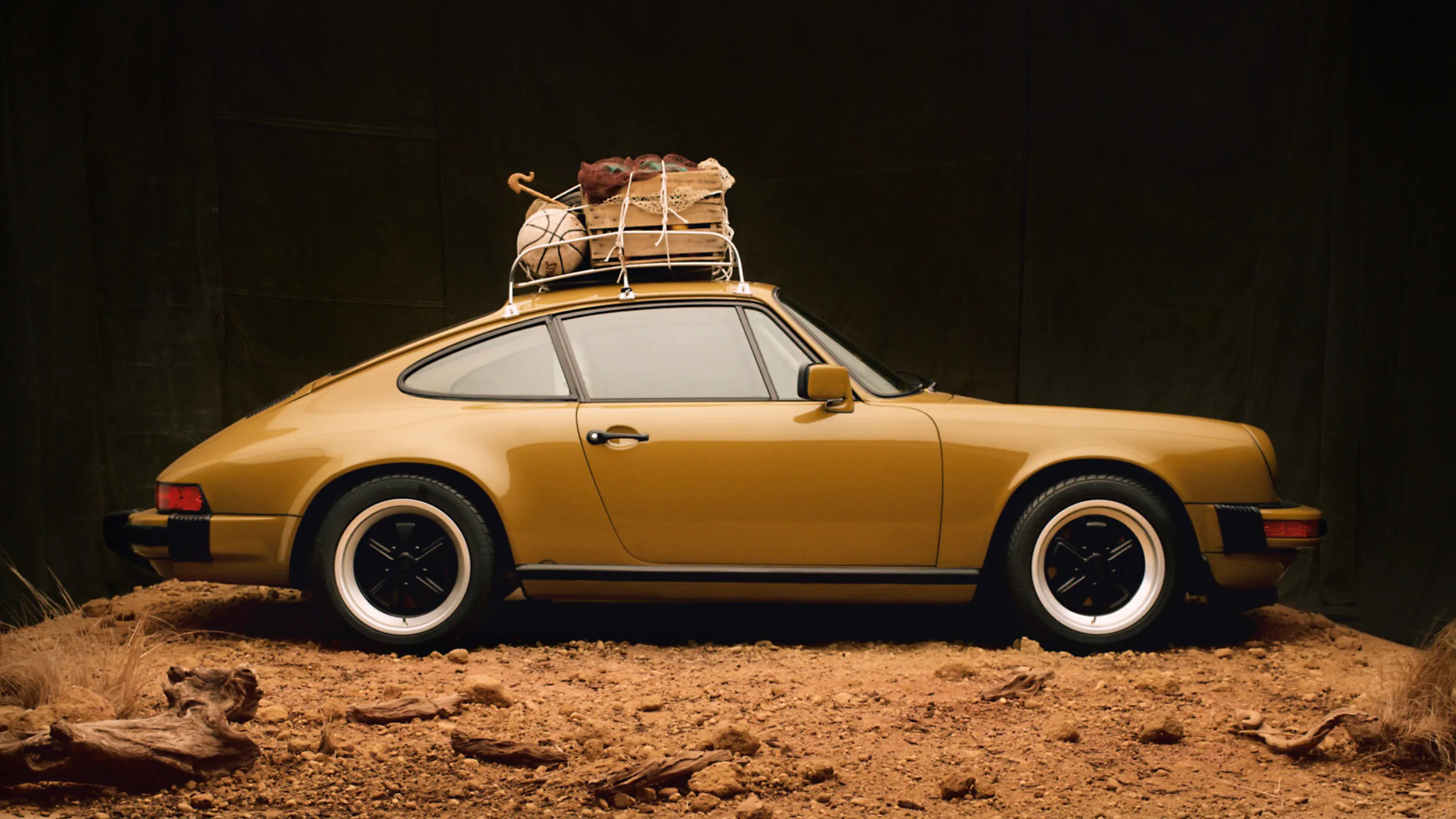 This couture Porsche 911 has Persian carpets and a bead mat seat ...
