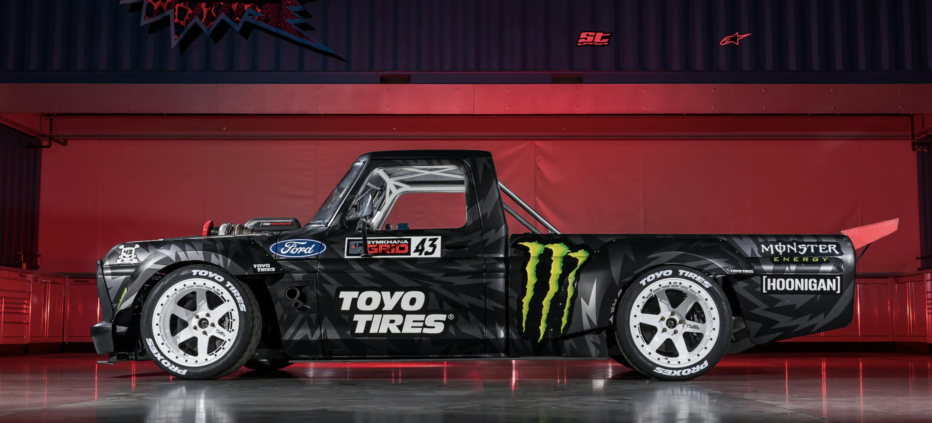 Drift away: Ken Block's GT-powered Hoonitruck comes with plenty of ...