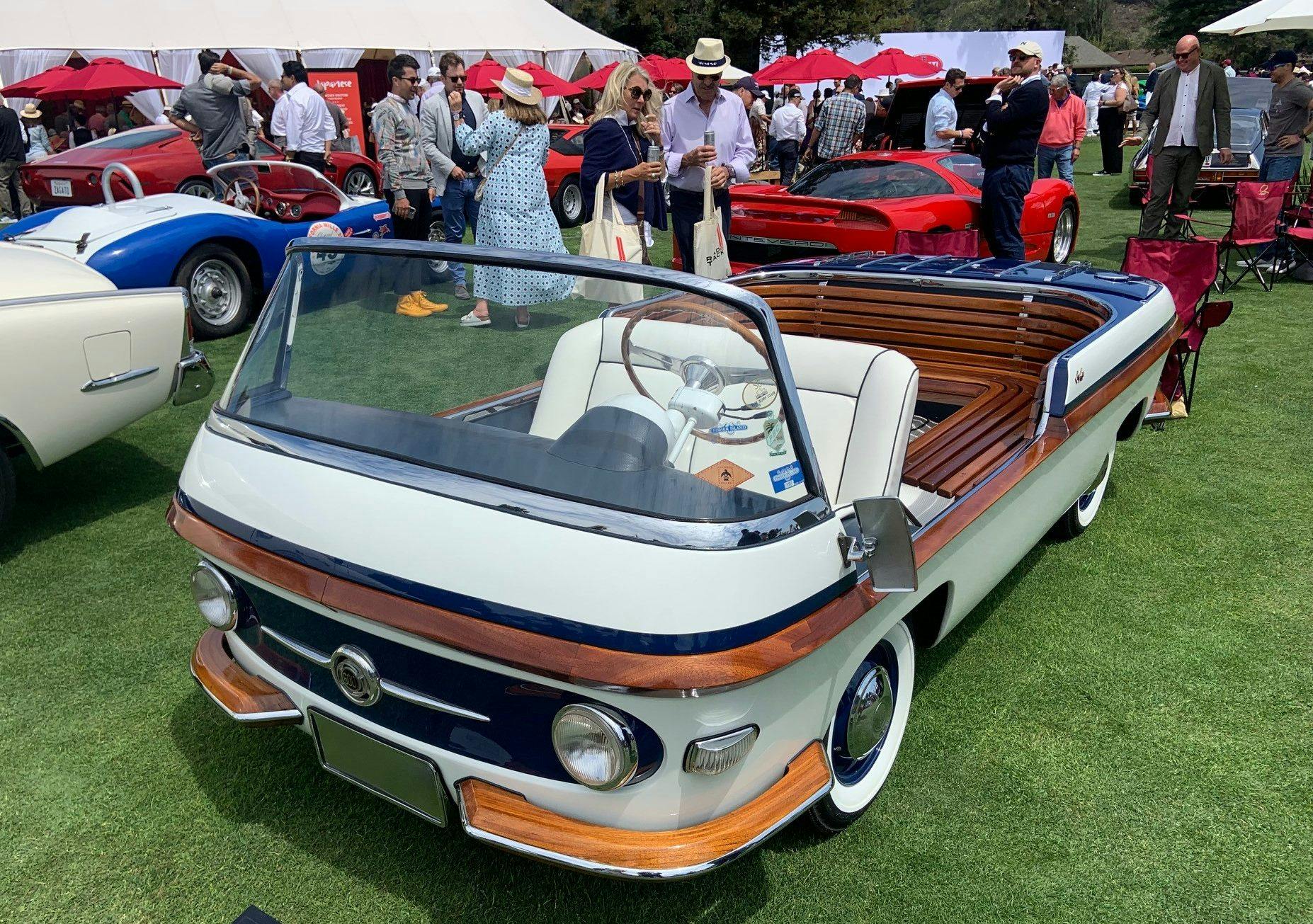 This funky Fiat beach car outshone a sea of opulence at The Quail ...
