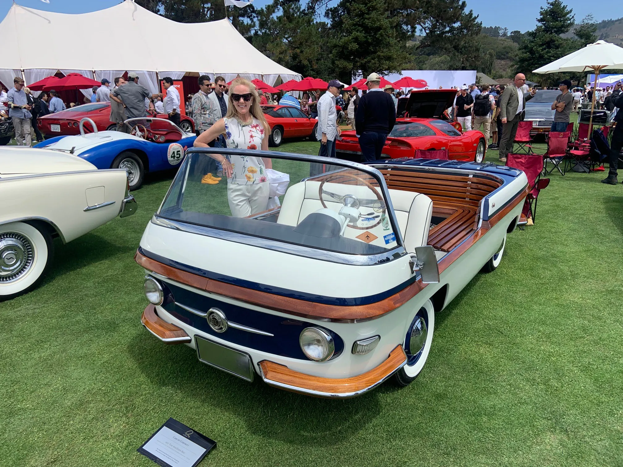This funky Fiat beach car outshone a sea of opulence at The Quail ...
