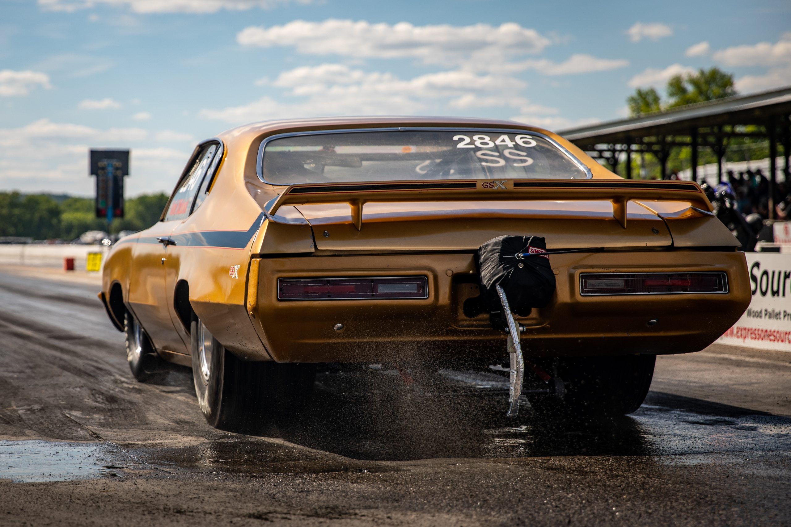 This feral Buick GS drag car returned to the strip after a 25-year ...