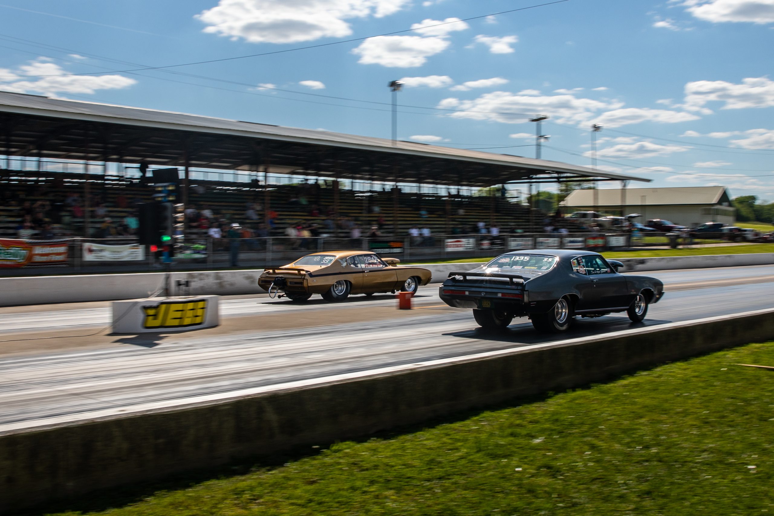 This feral Buick GS drag car returned to the strip after a 25-year ...