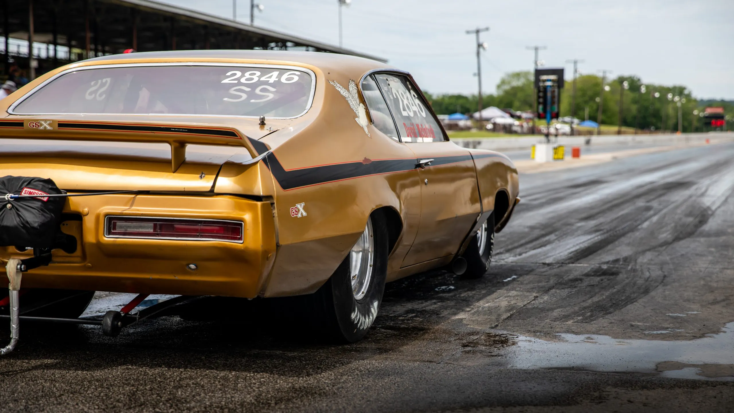 This feral Buick GS drag car returned to the strip after a 25-year ...