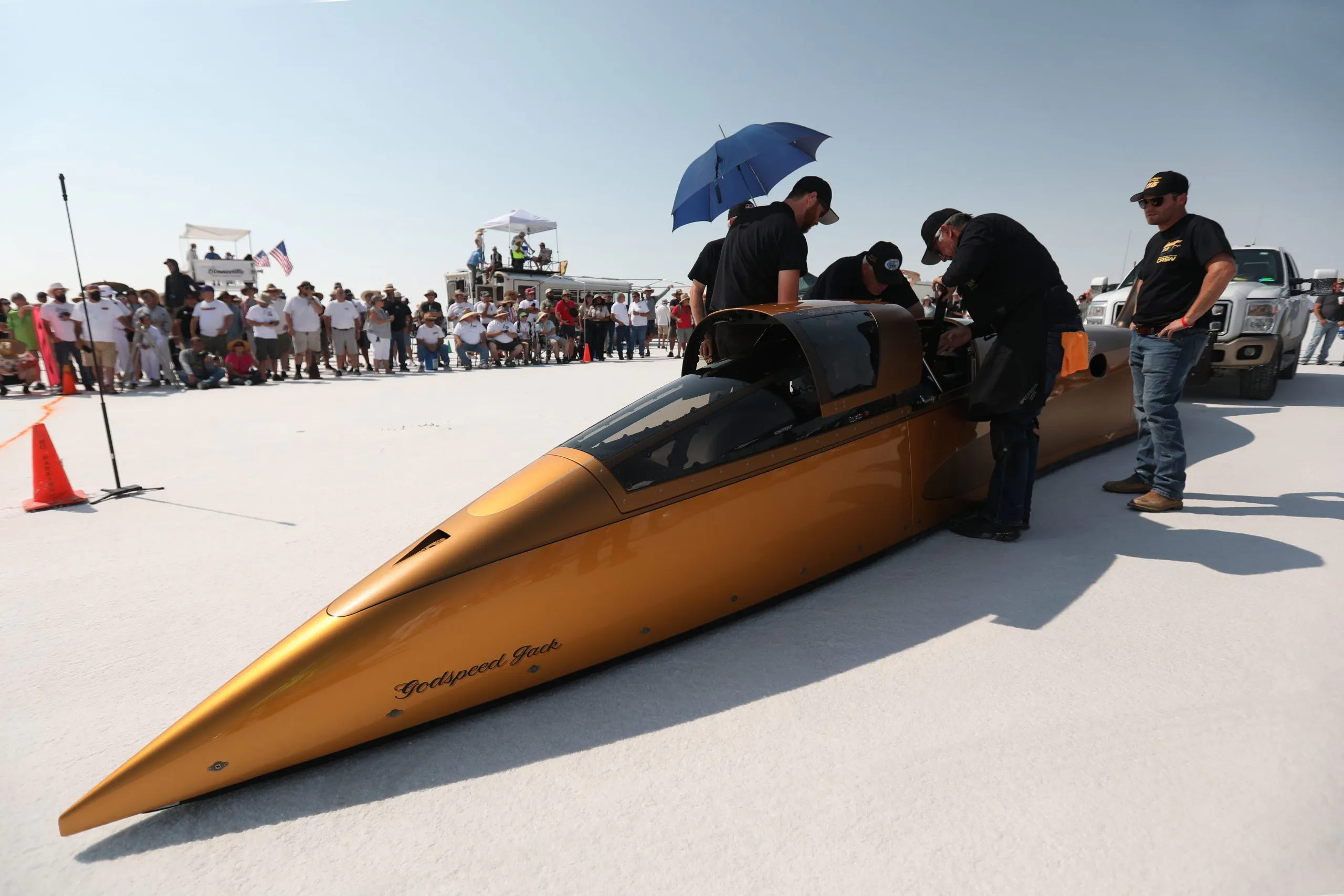 Speed Demon team claims fastest mile at Speed Week for record 10th time ...