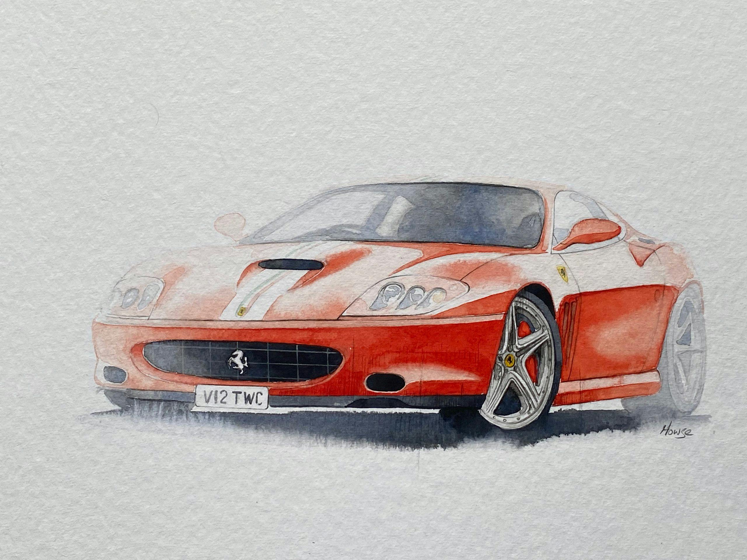 The former McLaren designer whose automotive art gave him a new lease ...